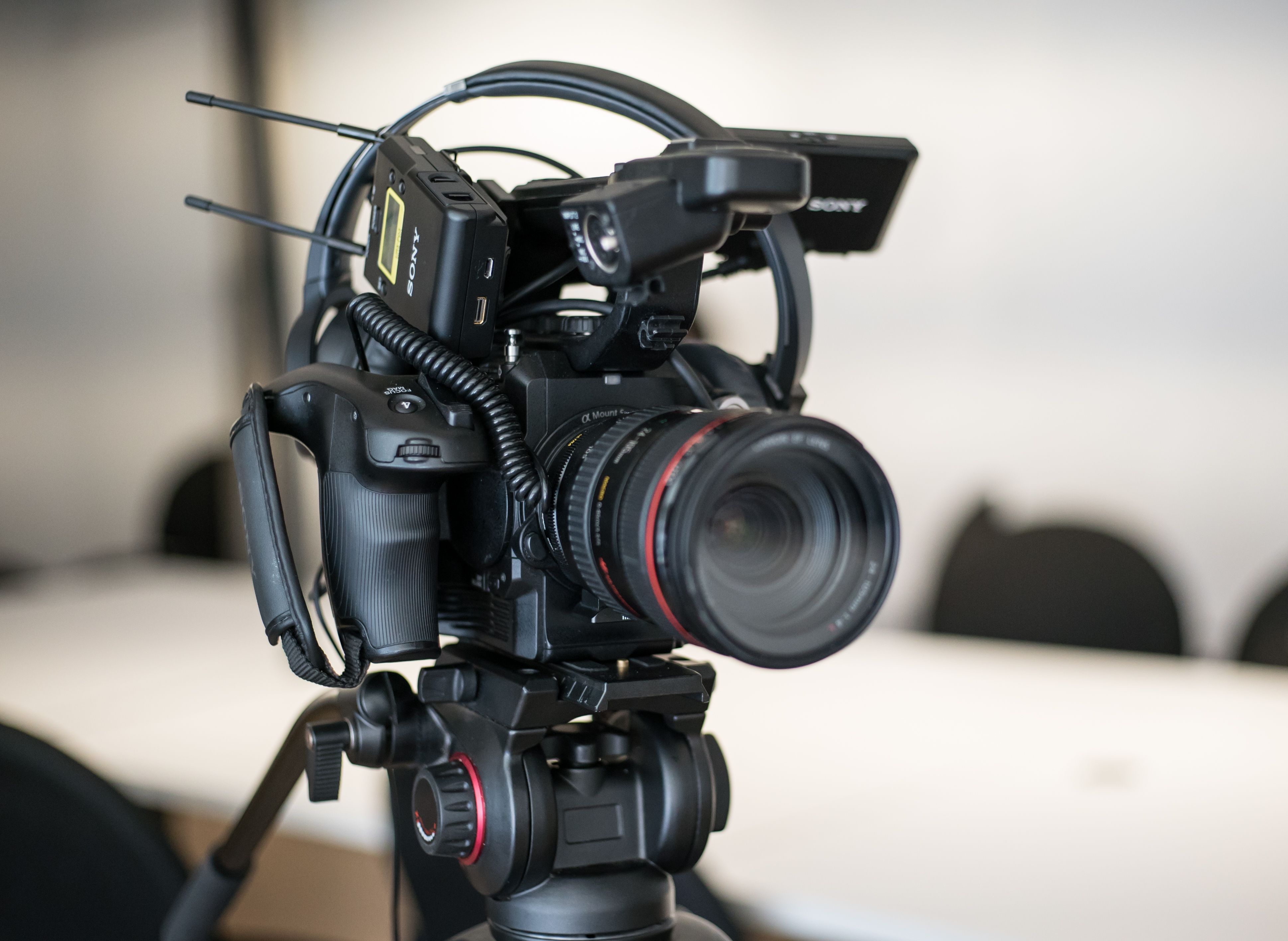 A Black Video Camera · Free Stock Photo