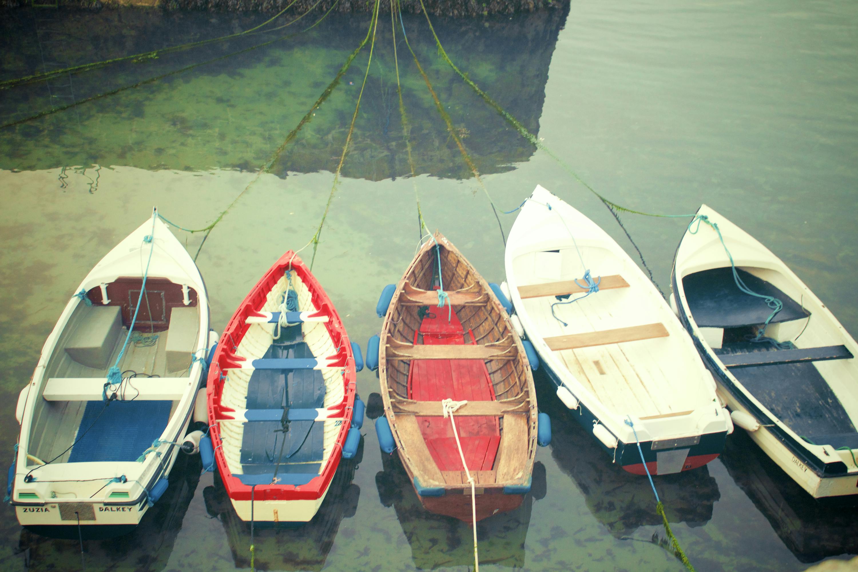 Five Boats · Free Stock Photo
