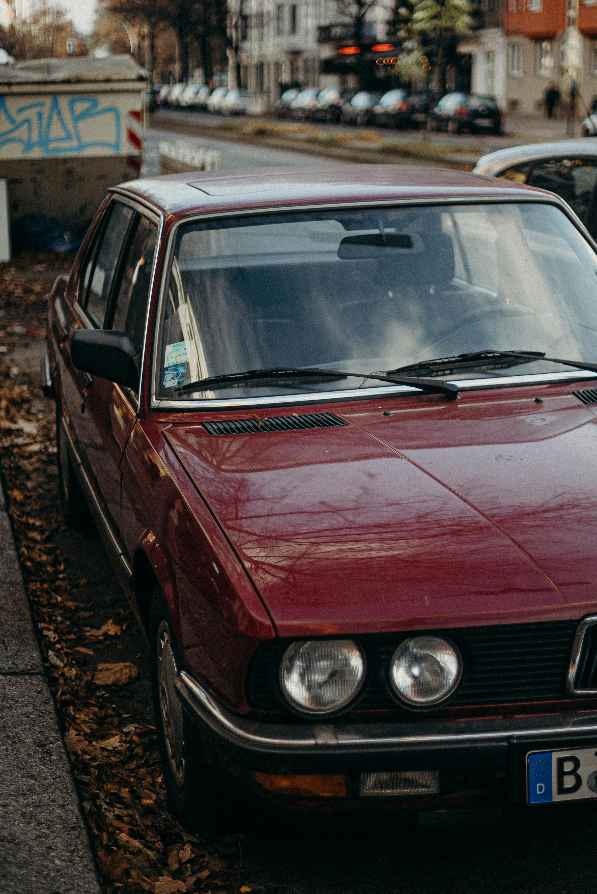 Red and White Classic Car · Free Stock Photo