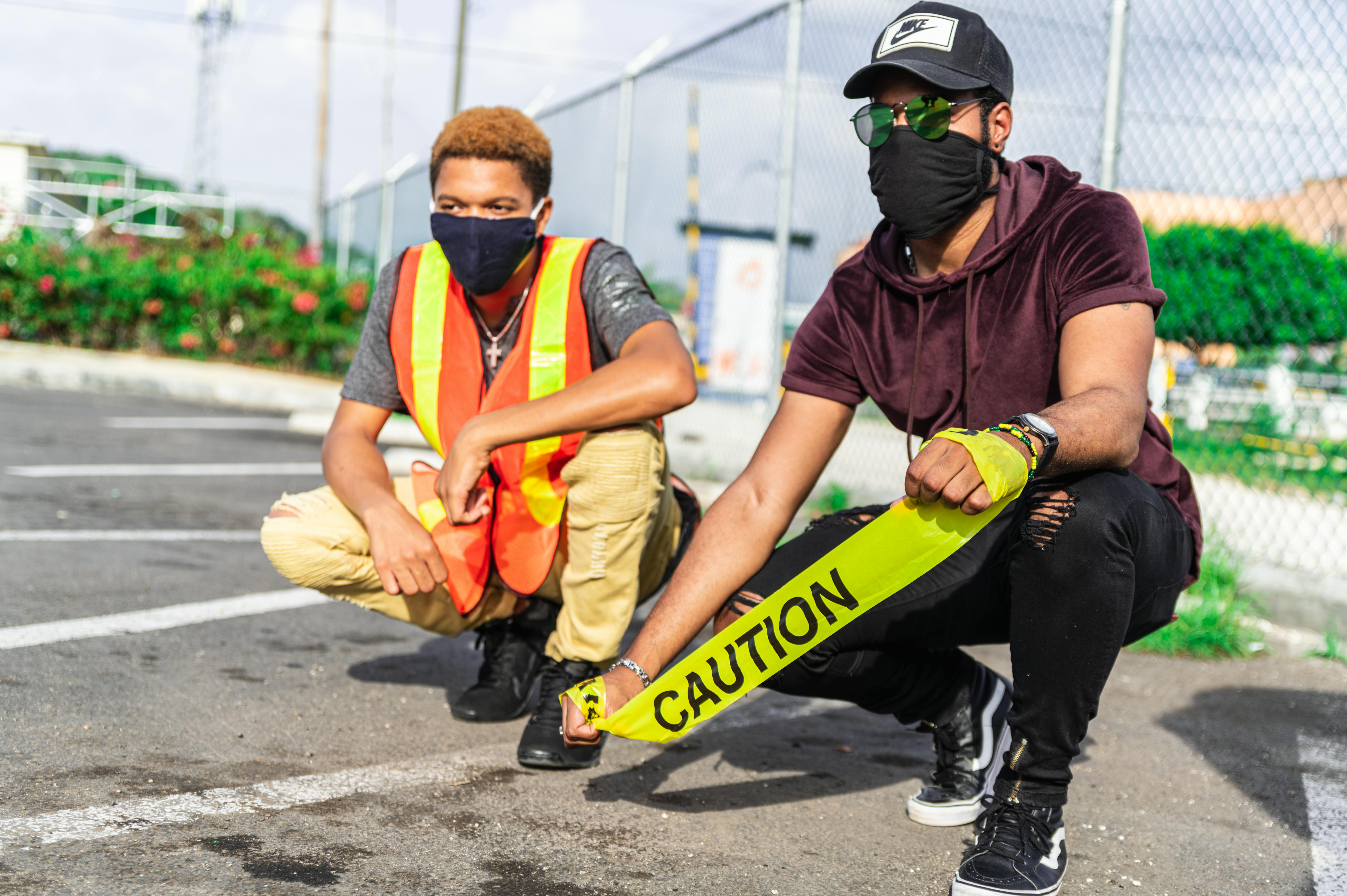 Two Men Wearing Face Mask · Free Stock Photo
