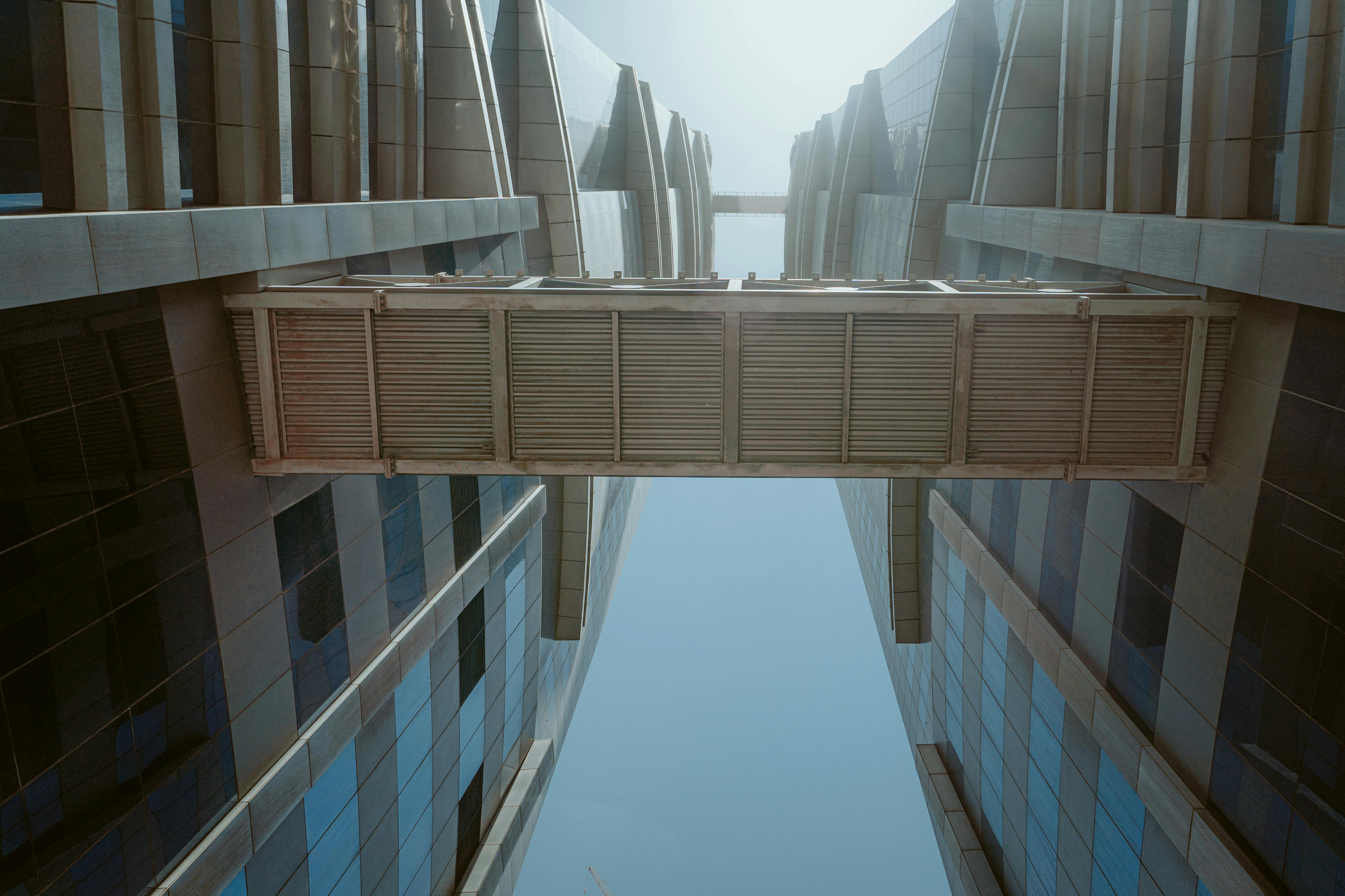 Low Angle Glass High Rise Building · Free Stock Photo