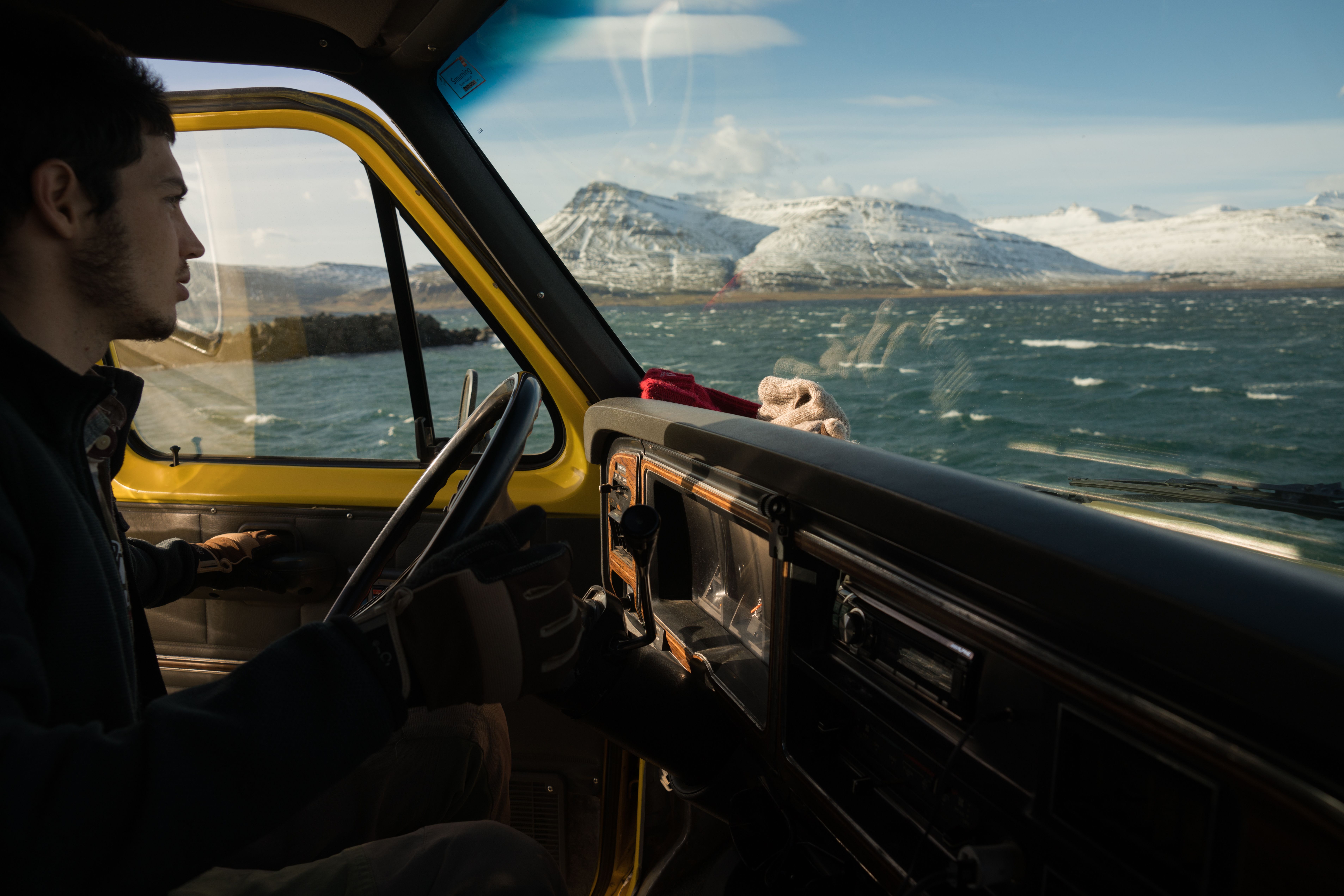 A Man Driving a Car · Free Stock Photo