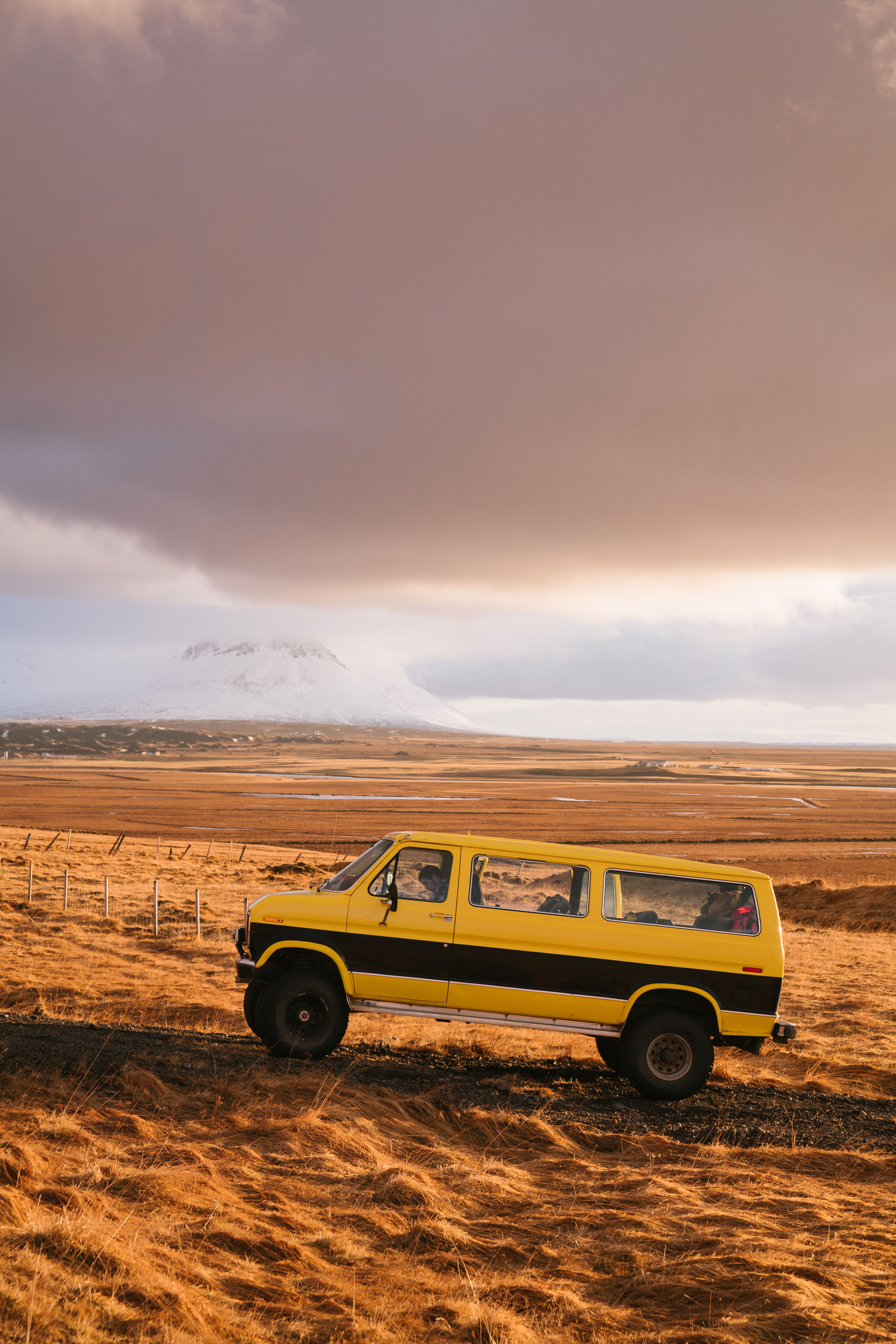 Storm Cloud over 4x4 Truck · Free Stock Photo