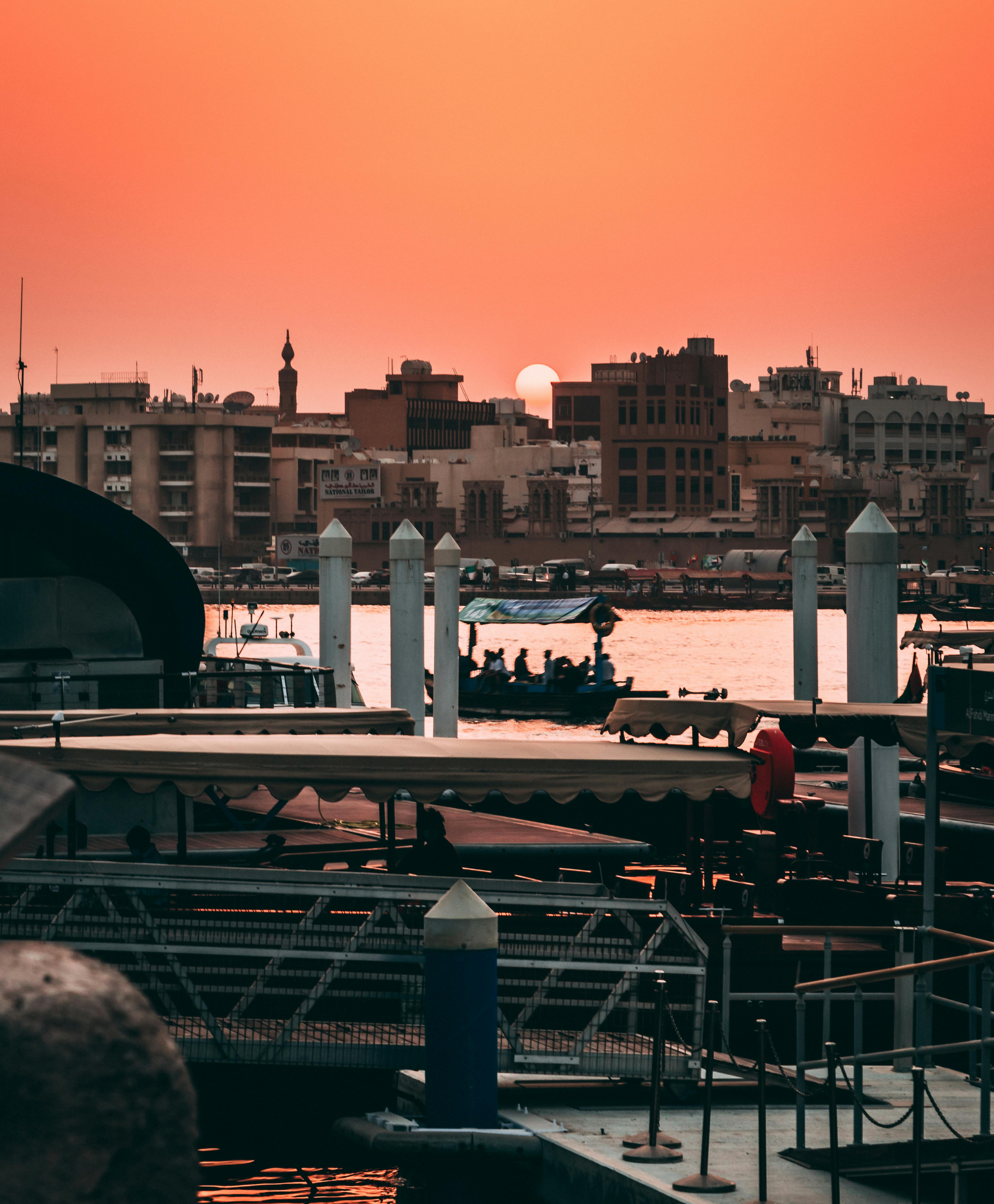 City Buildings During Sunset · Free Stock Photo