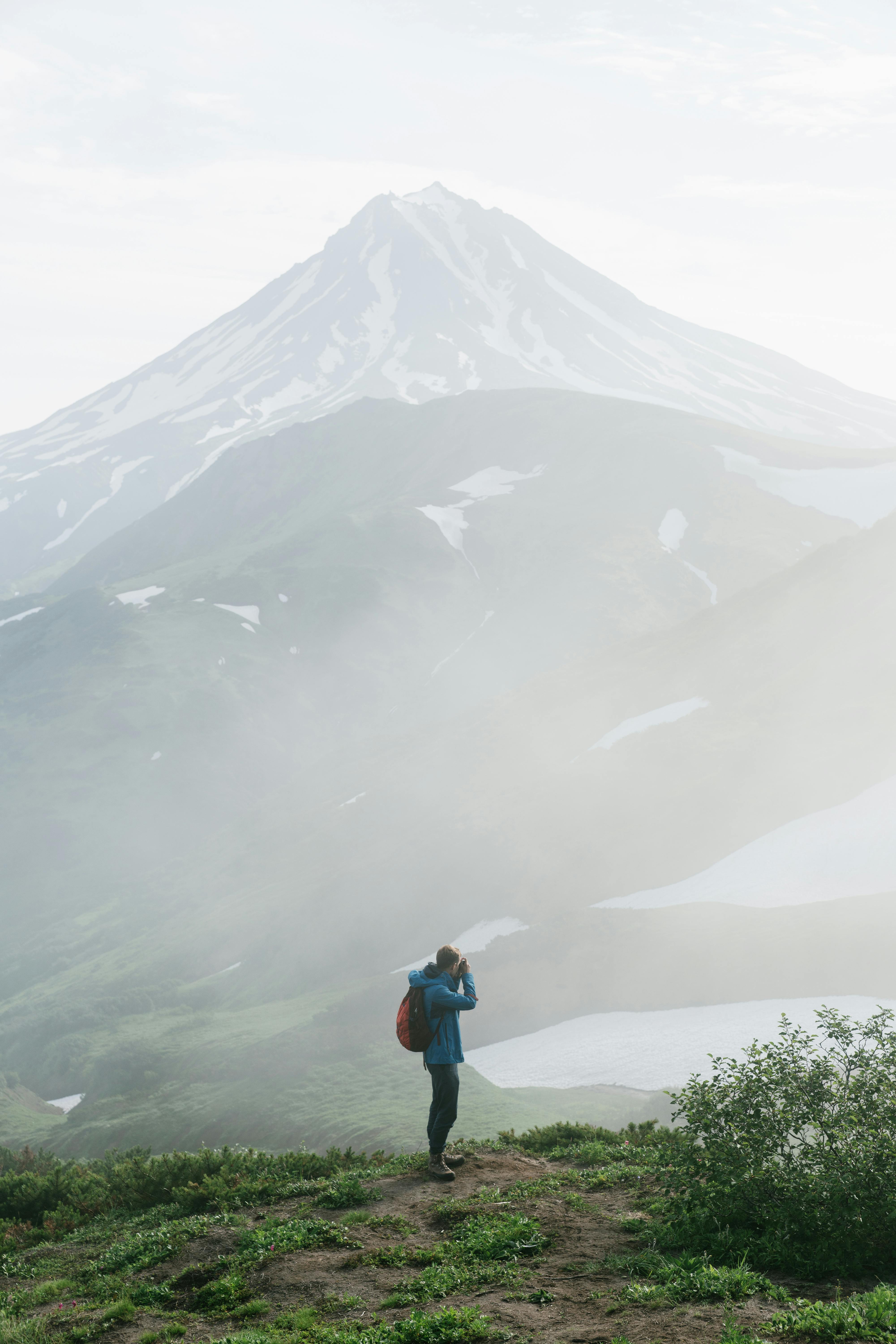 Man Carrying Backpack · Free Stock Photo