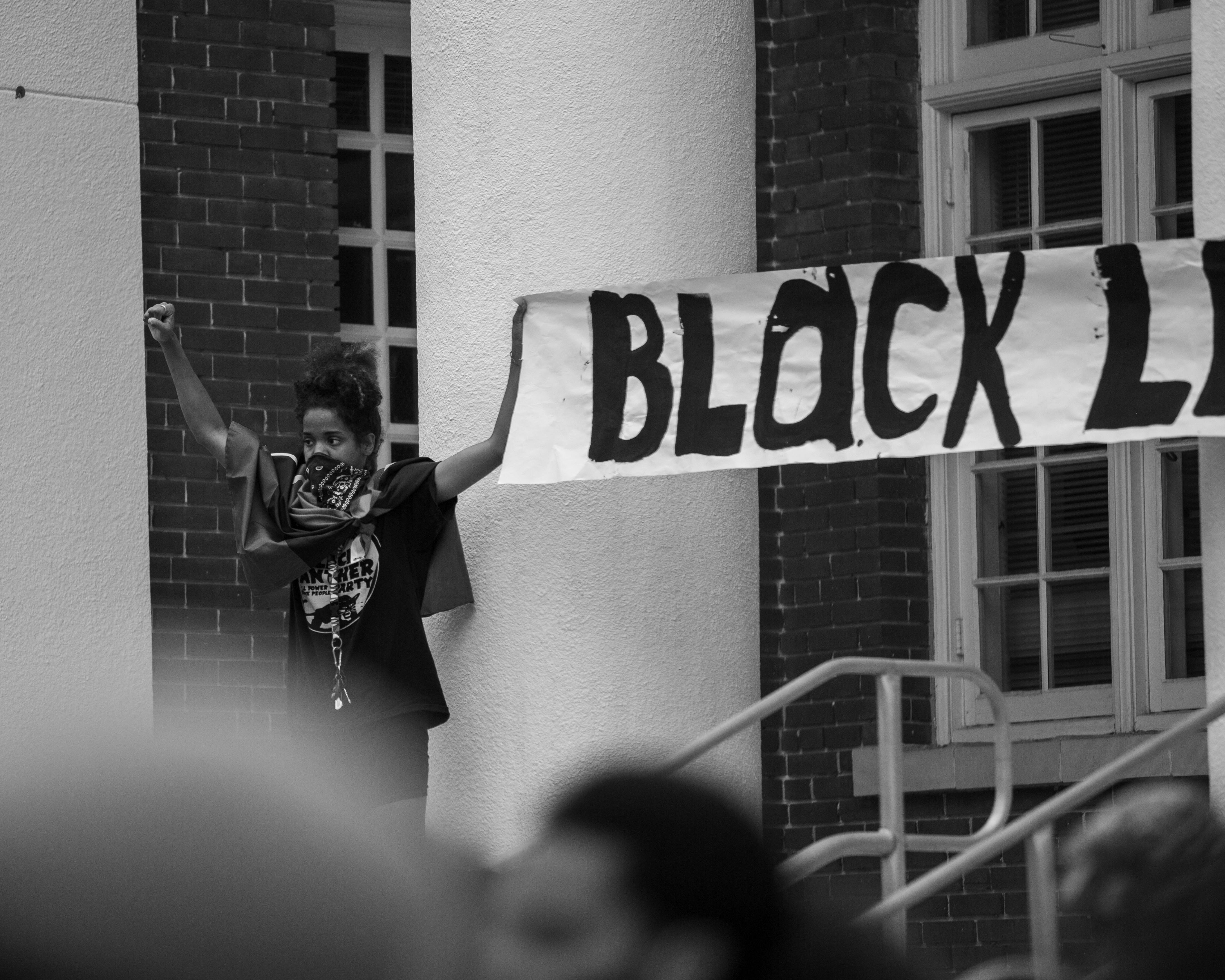 Woman on Manifestation with Transparent · Free Stock Photo