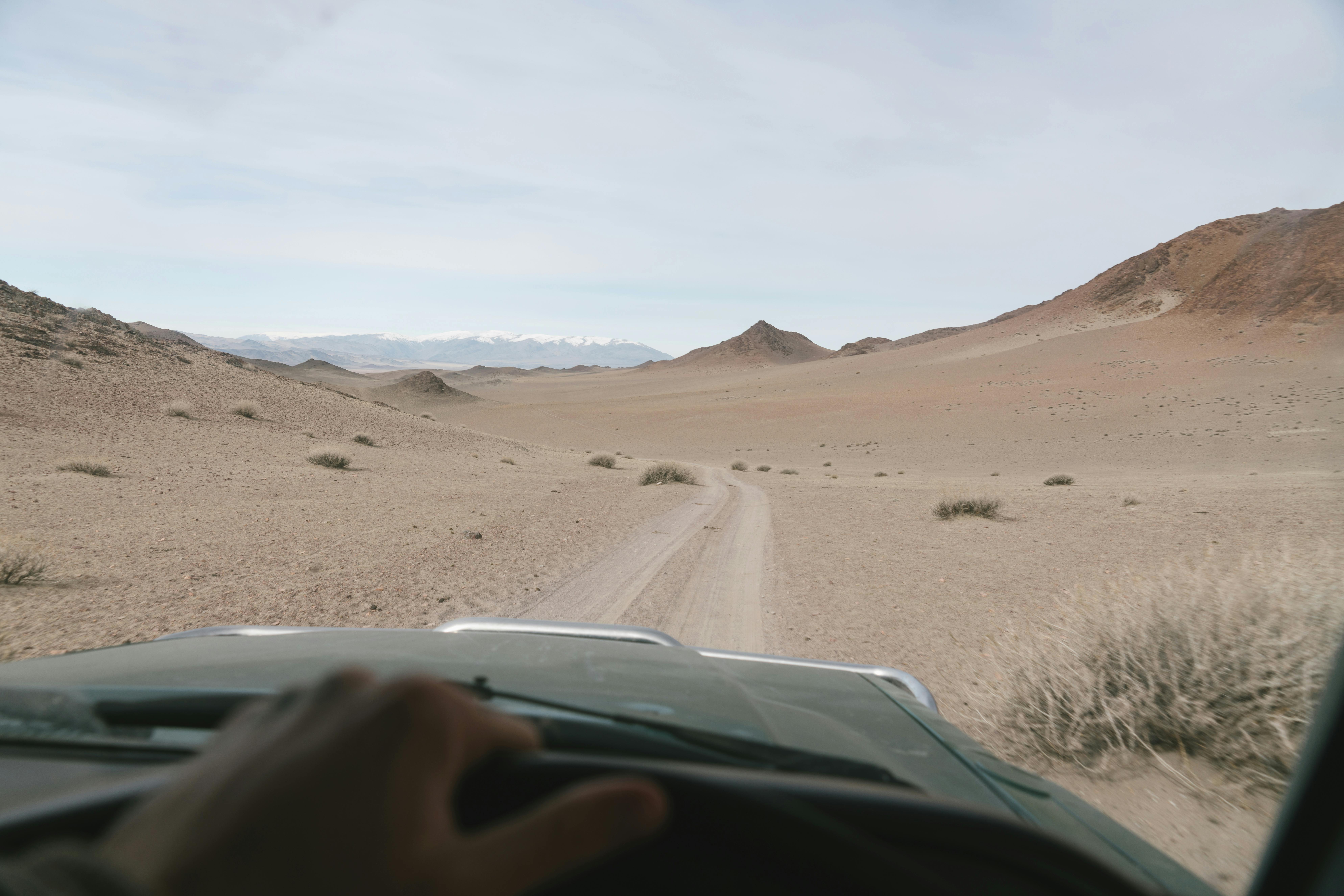 Driving in the Desert · Free Stock Photo