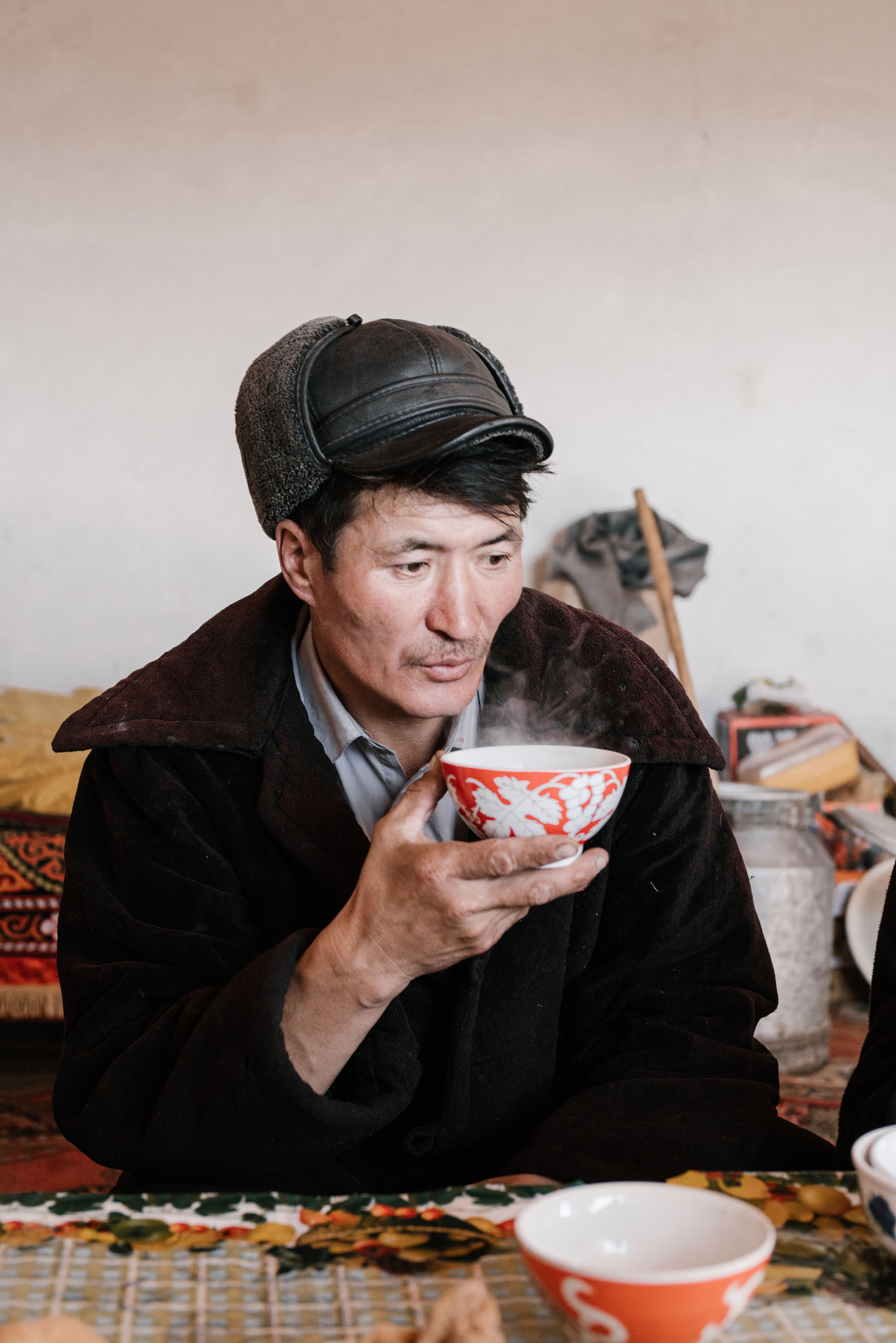 A Man Drinking Tea · Free Stock Photo