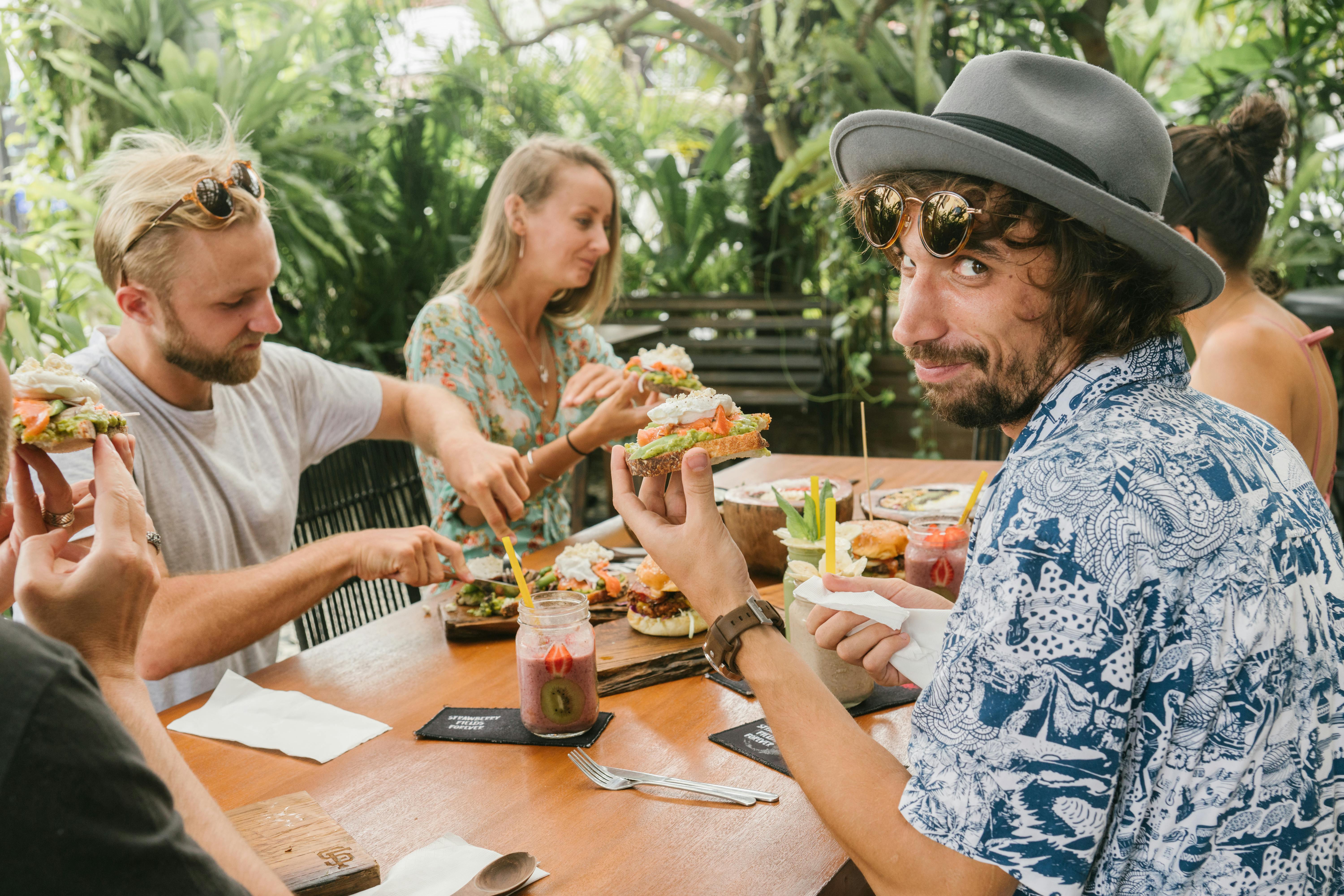 People Eating from Table · Free Stock Photo