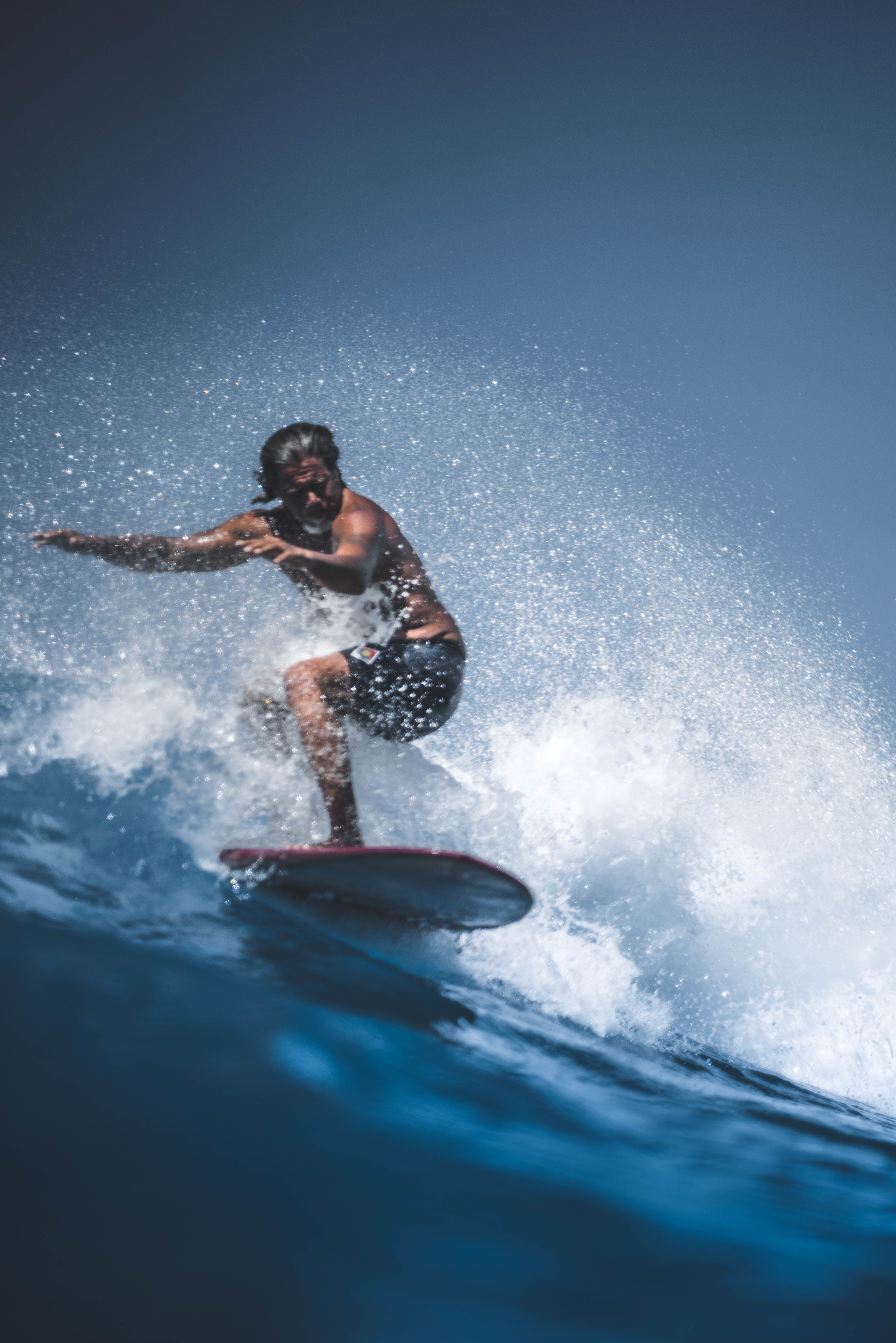 Man Surfing on Waves · Free Stock Photo