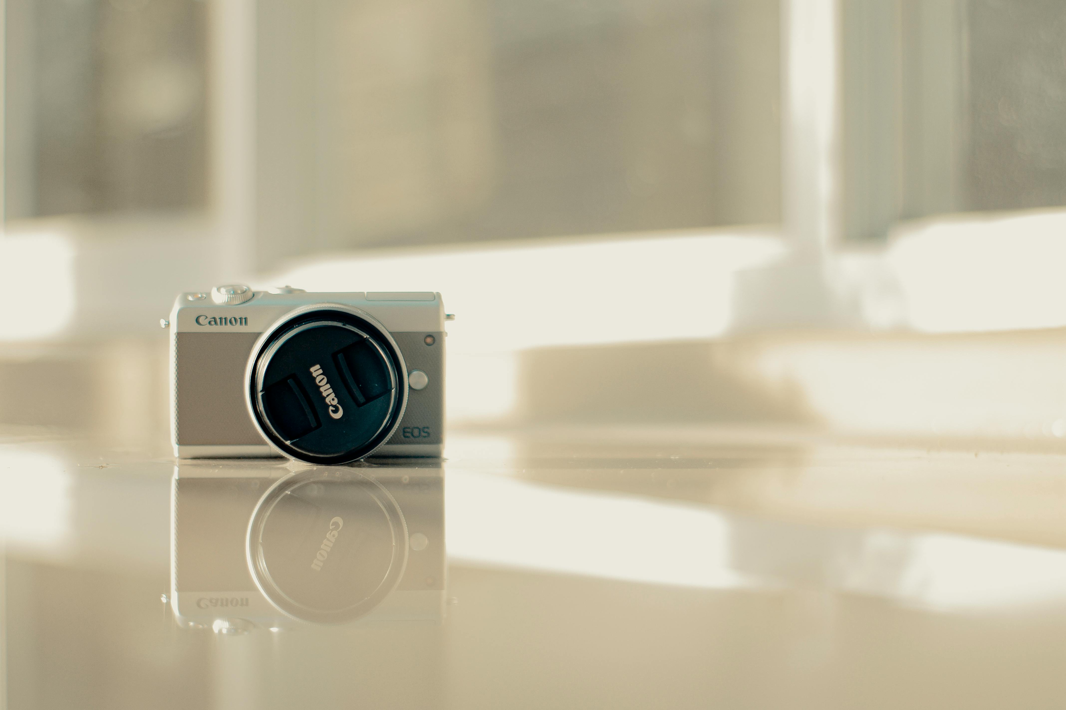 Digital Camera on the Floor · Free Stock Photo
