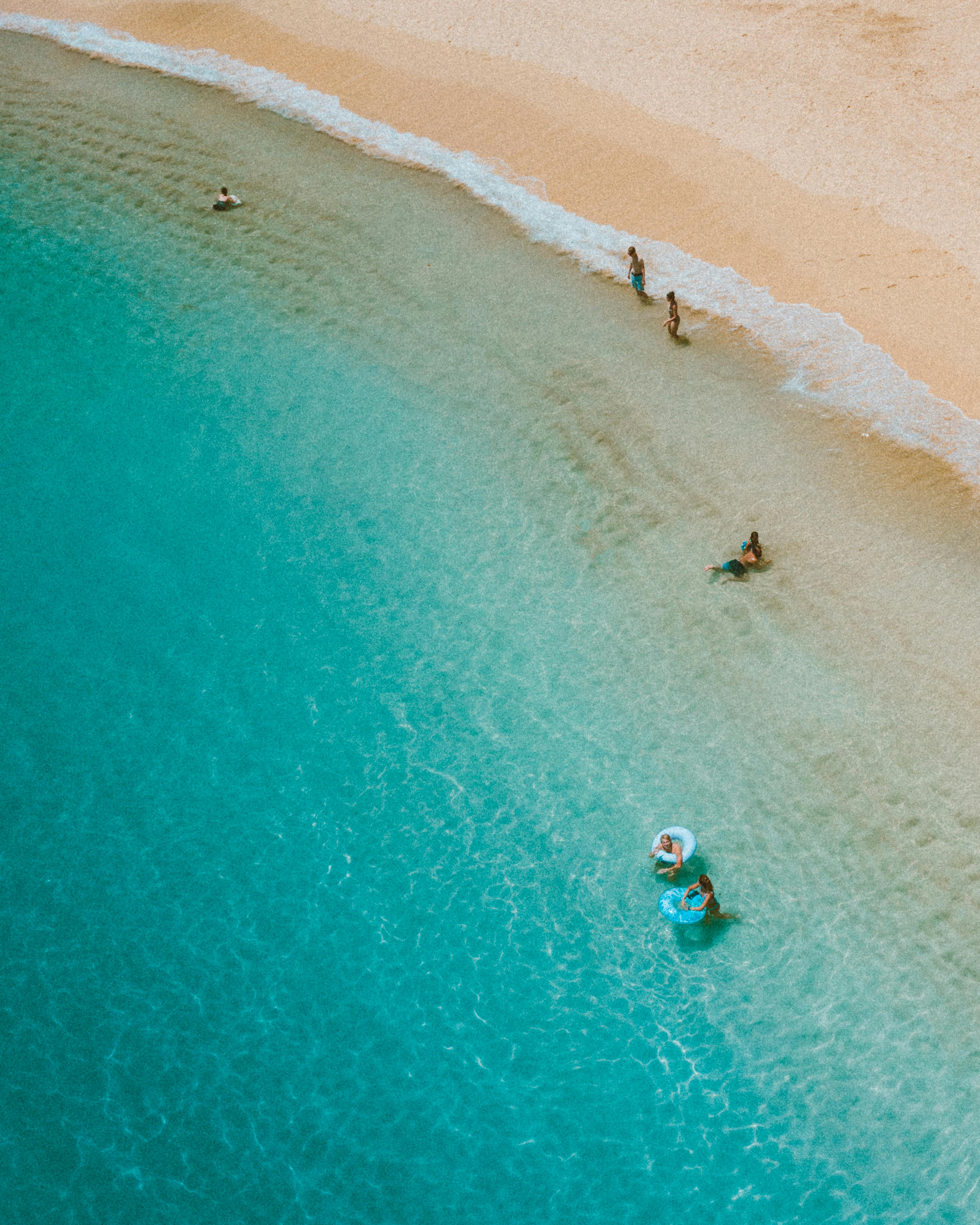 People on Beach · Free Stock Photo