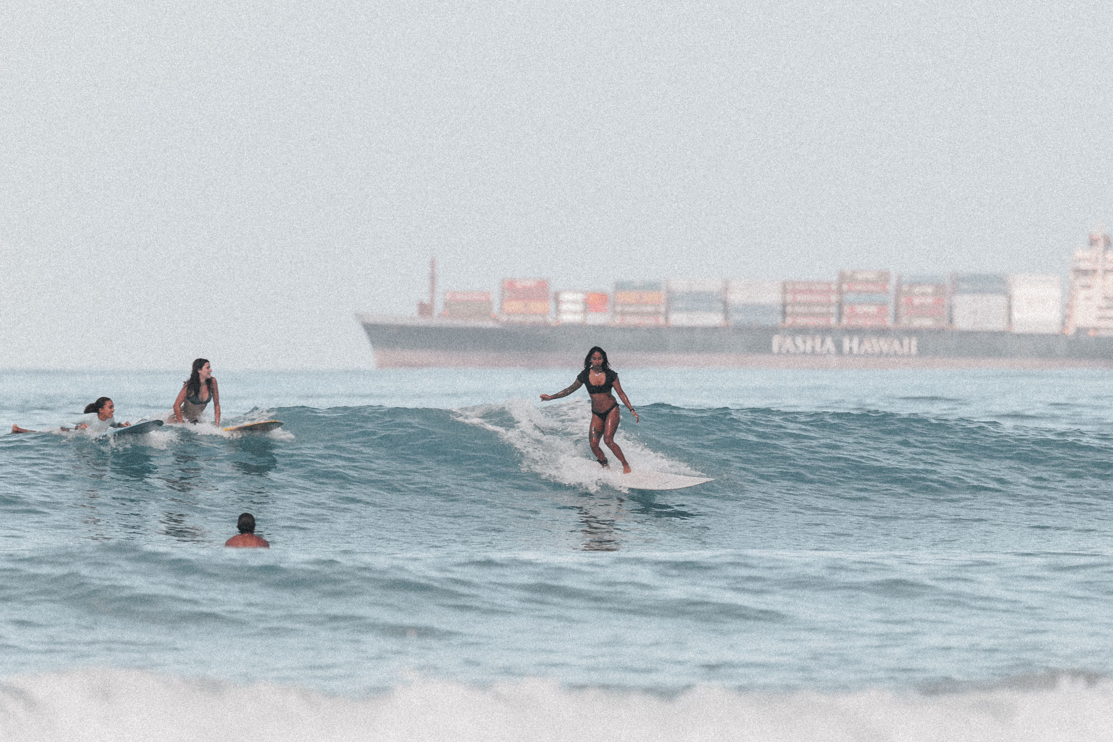 Girl With Surfing Boat Photos, Download The BEST Free Girl With Surfing ...