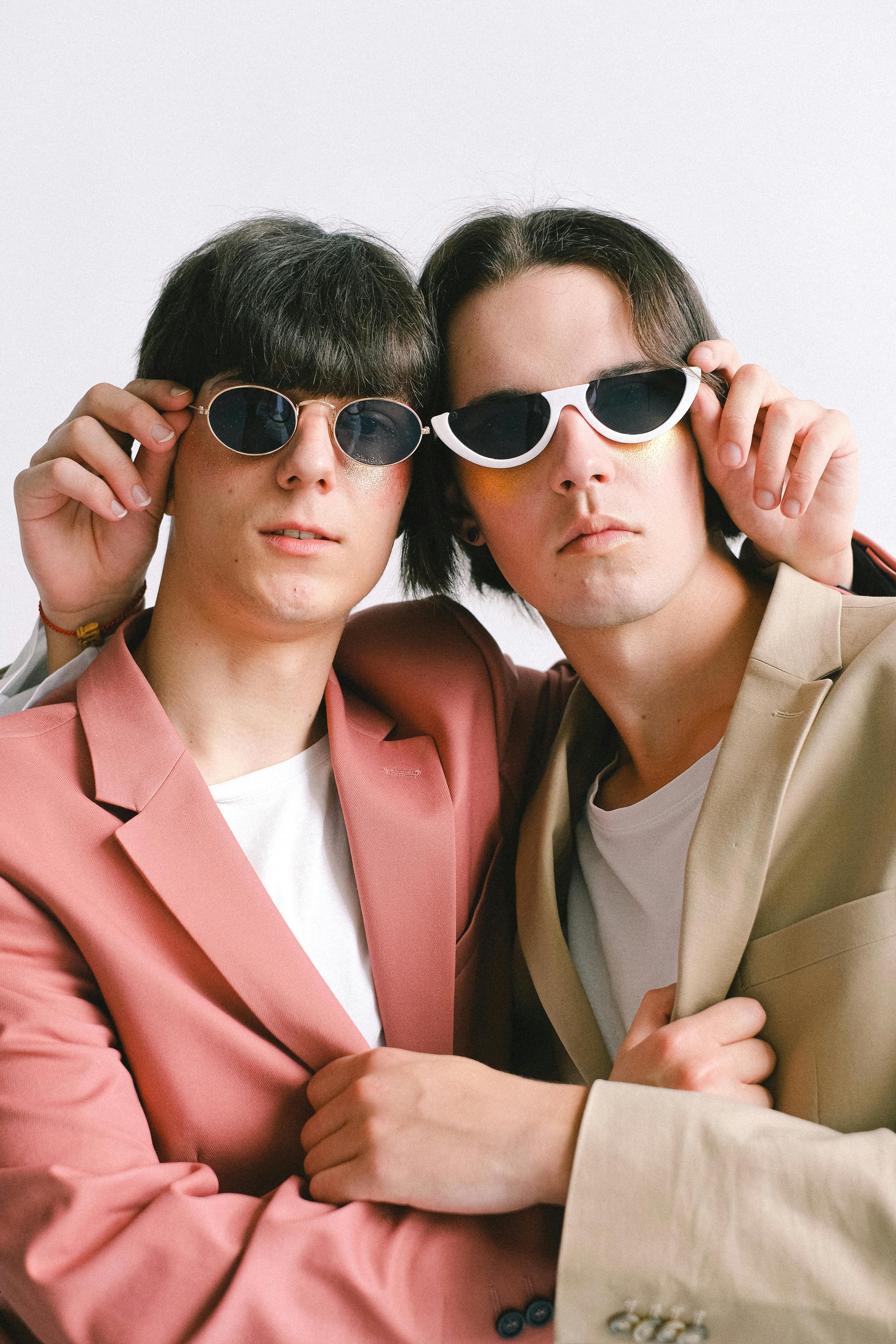 Two Men Wearing Sunglasses · Free Stock Photo