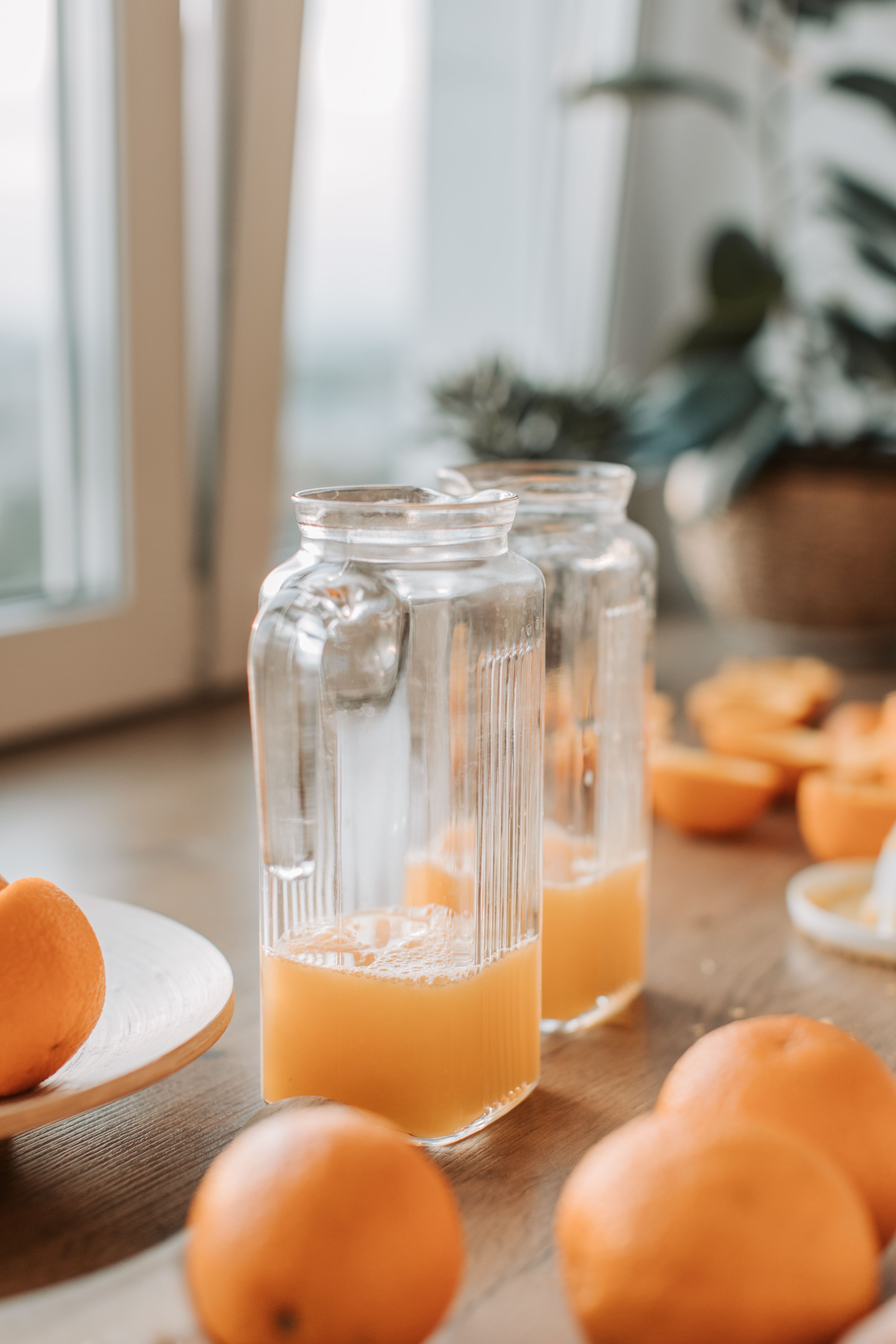 Juice in Pitchers · Free Stock Photo