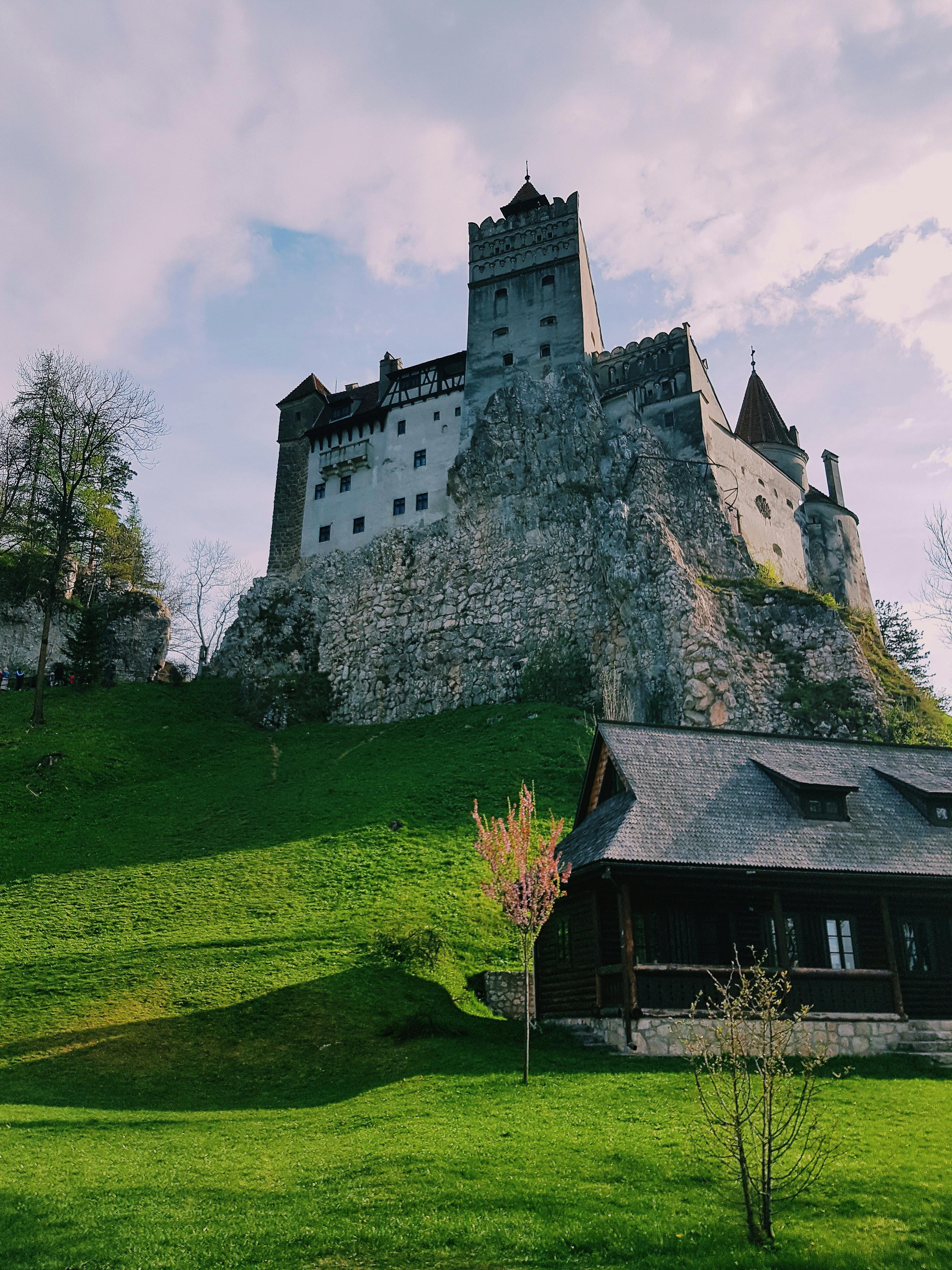 Old Castle in Mountains Landscape · Free Stock Photo