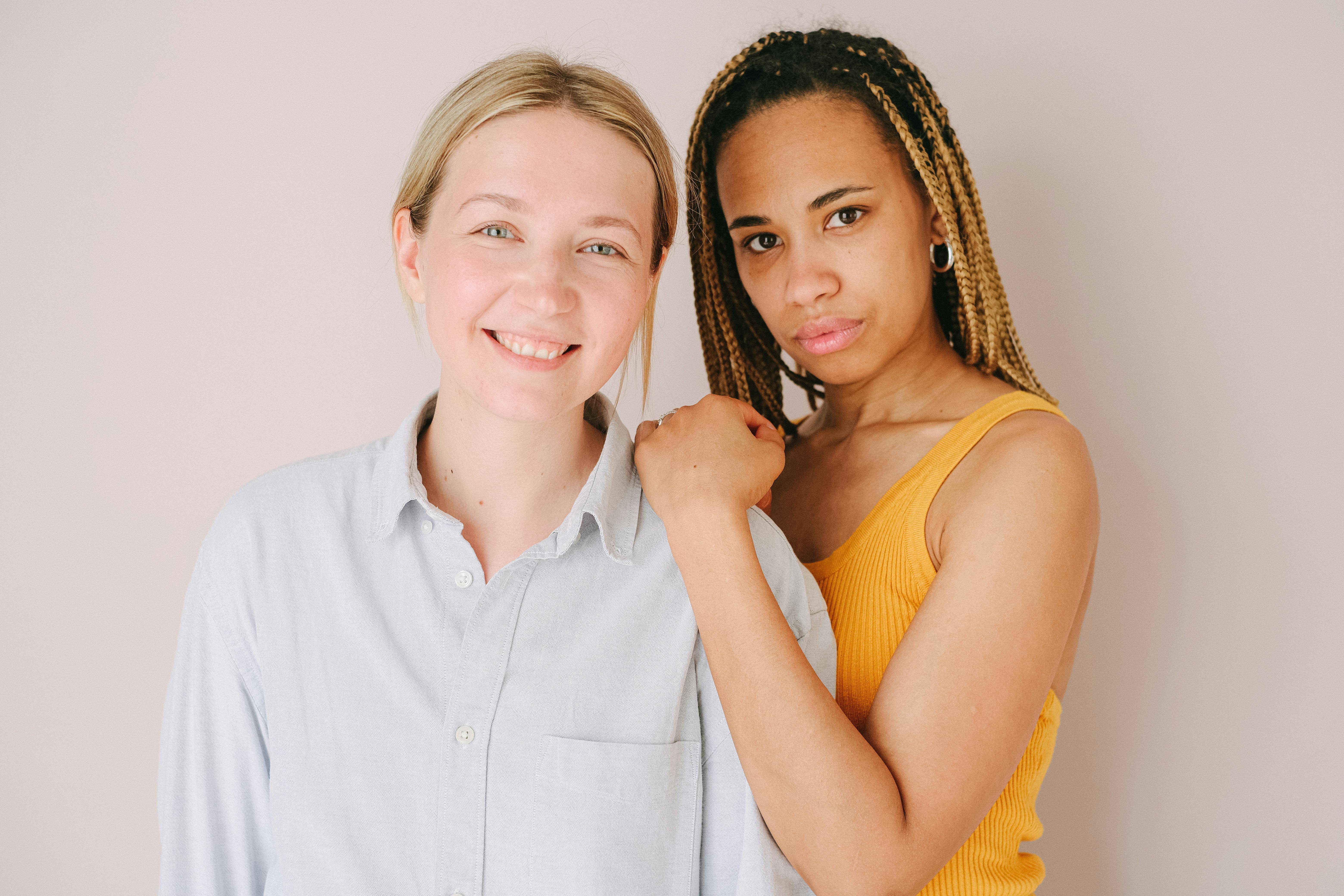 Portrait of Two Friends · Free Stock Photo