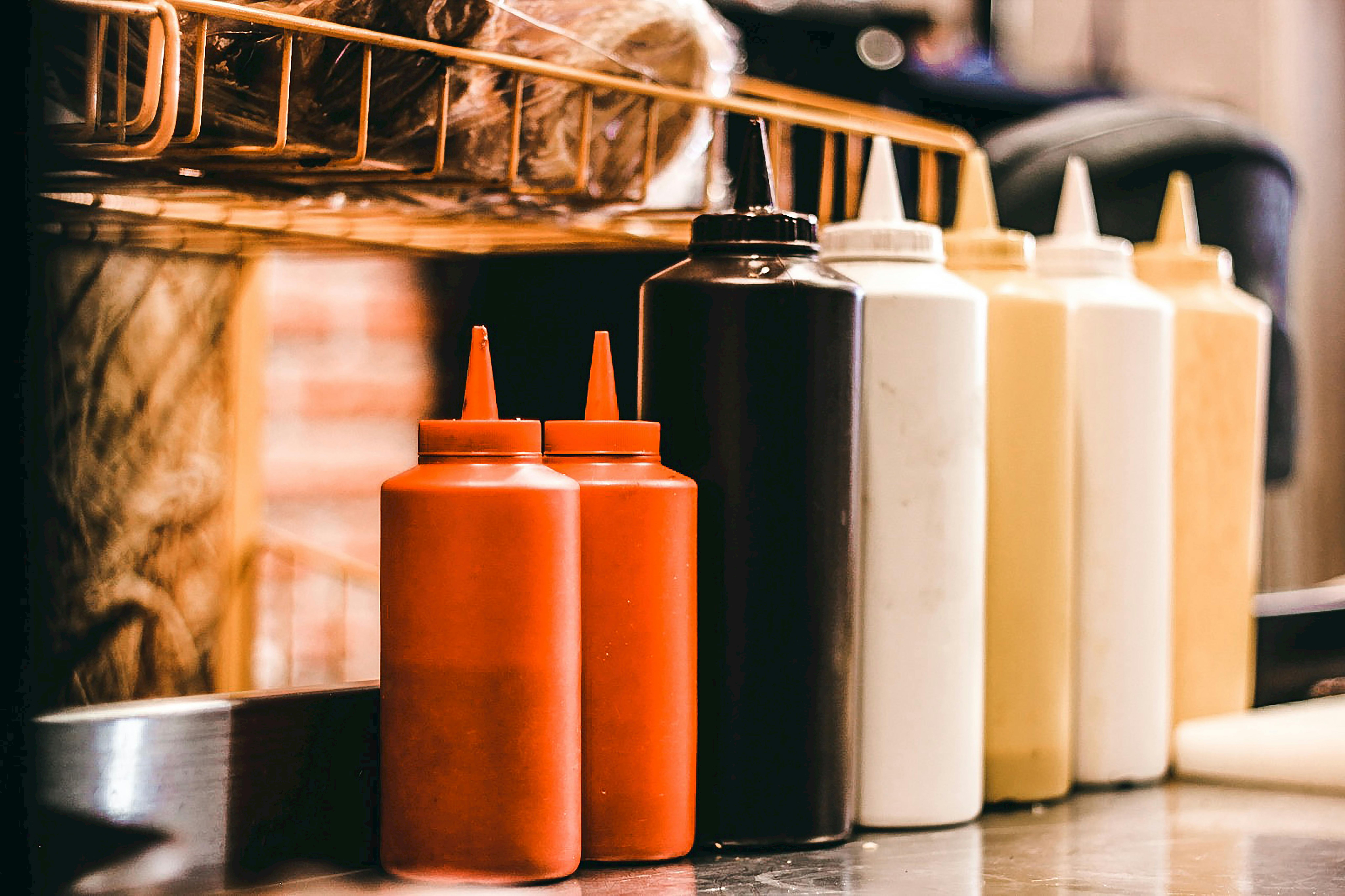 Plastic Condiment Containers · Free Stock Photo