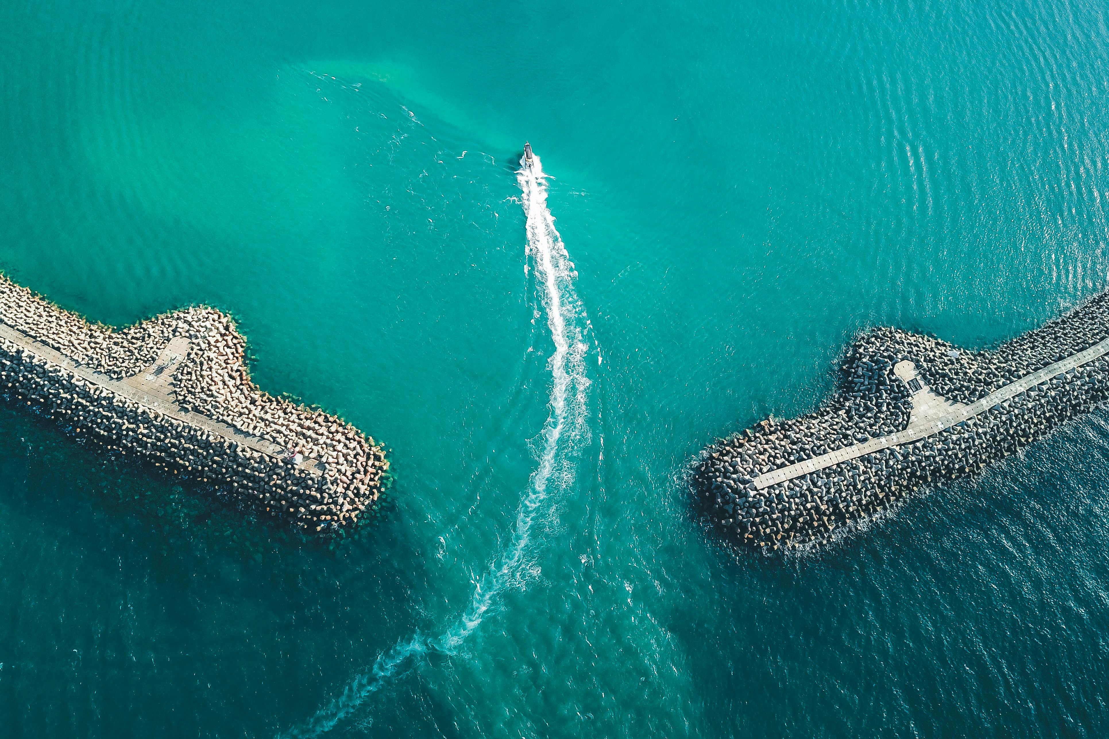 Bird's Eye View of Sea Water · Free Stock Photo