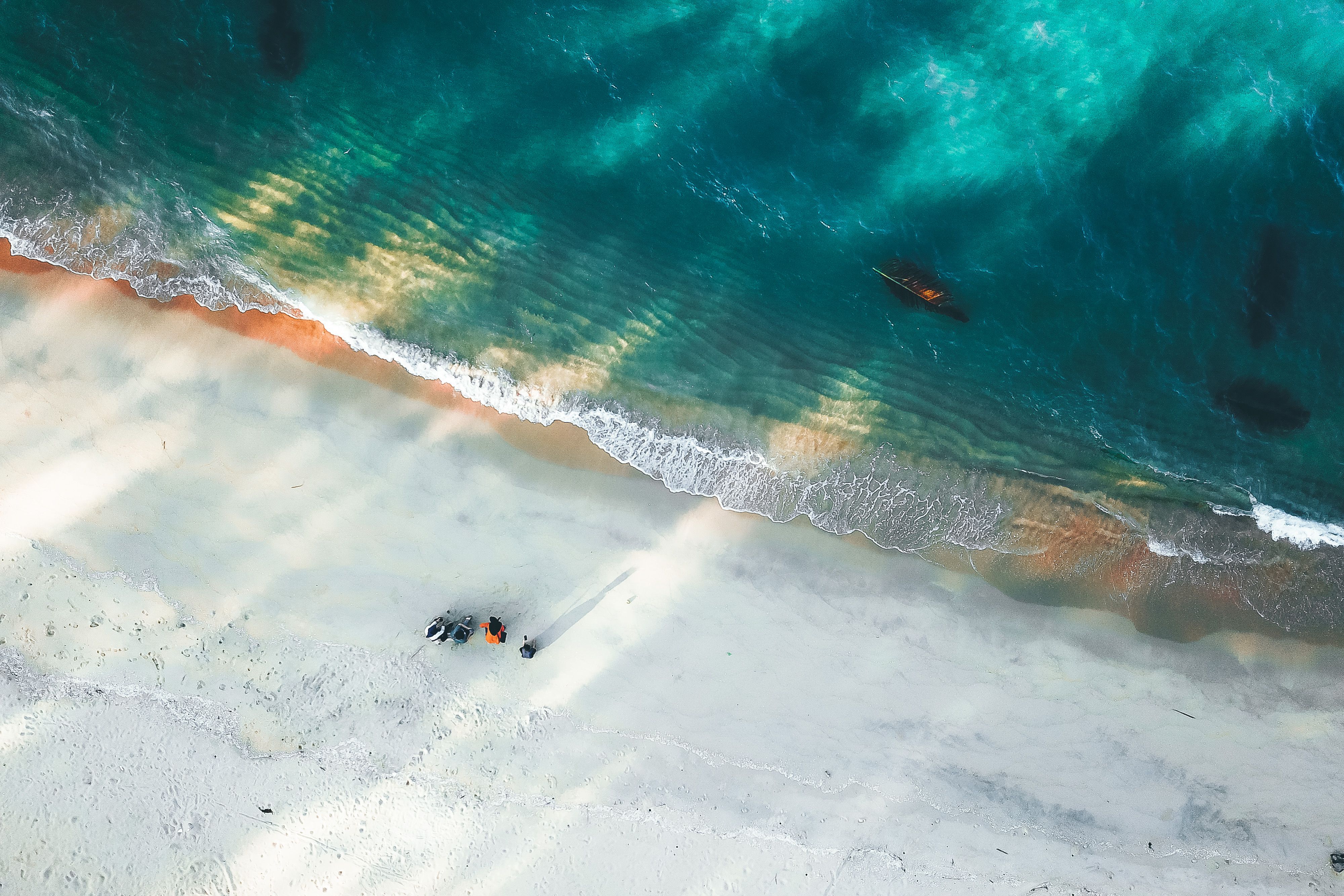Bird's Eye View Of Ocean · Free Stock Photo