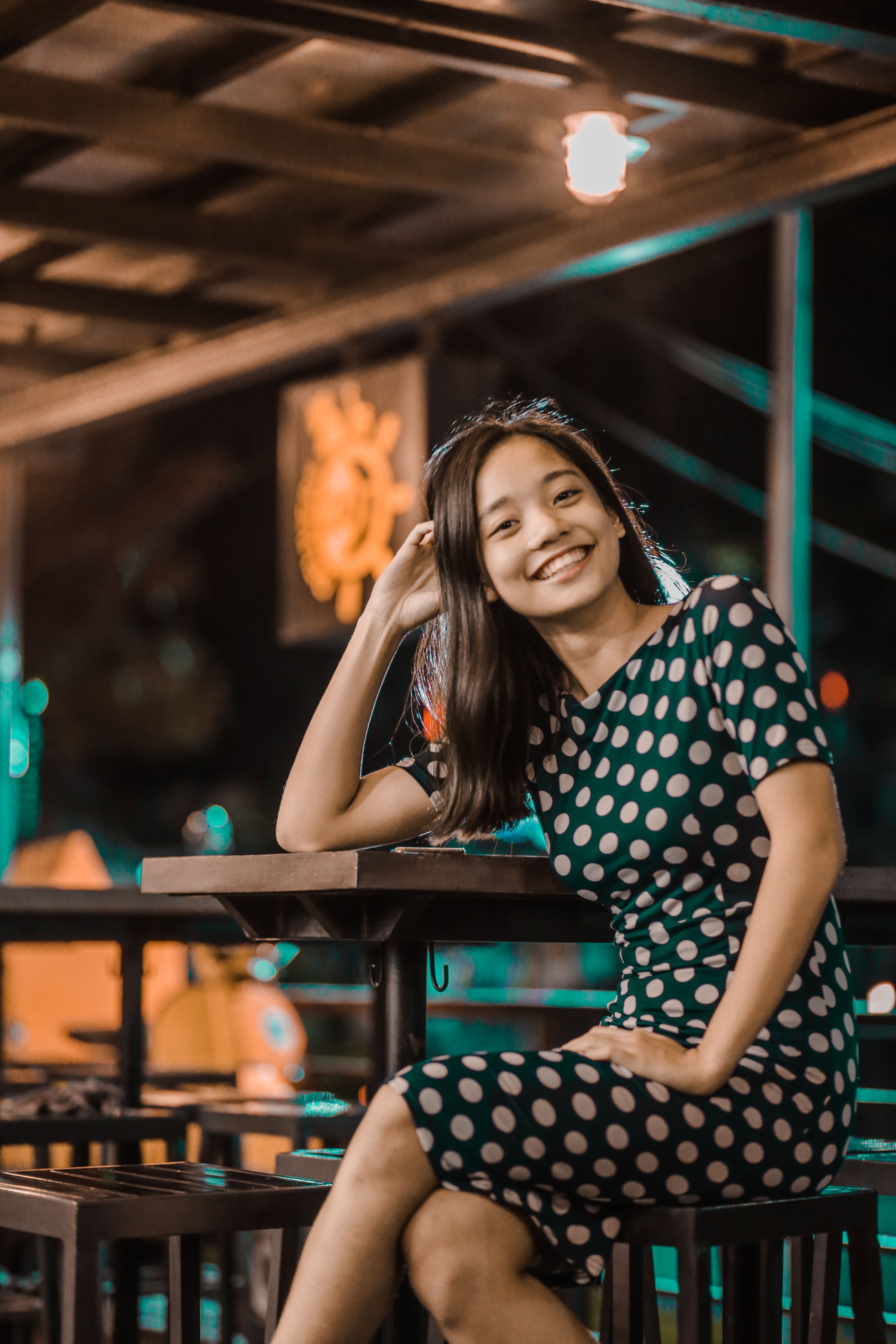 A Woman with Smiling Face · Free Stock Photo