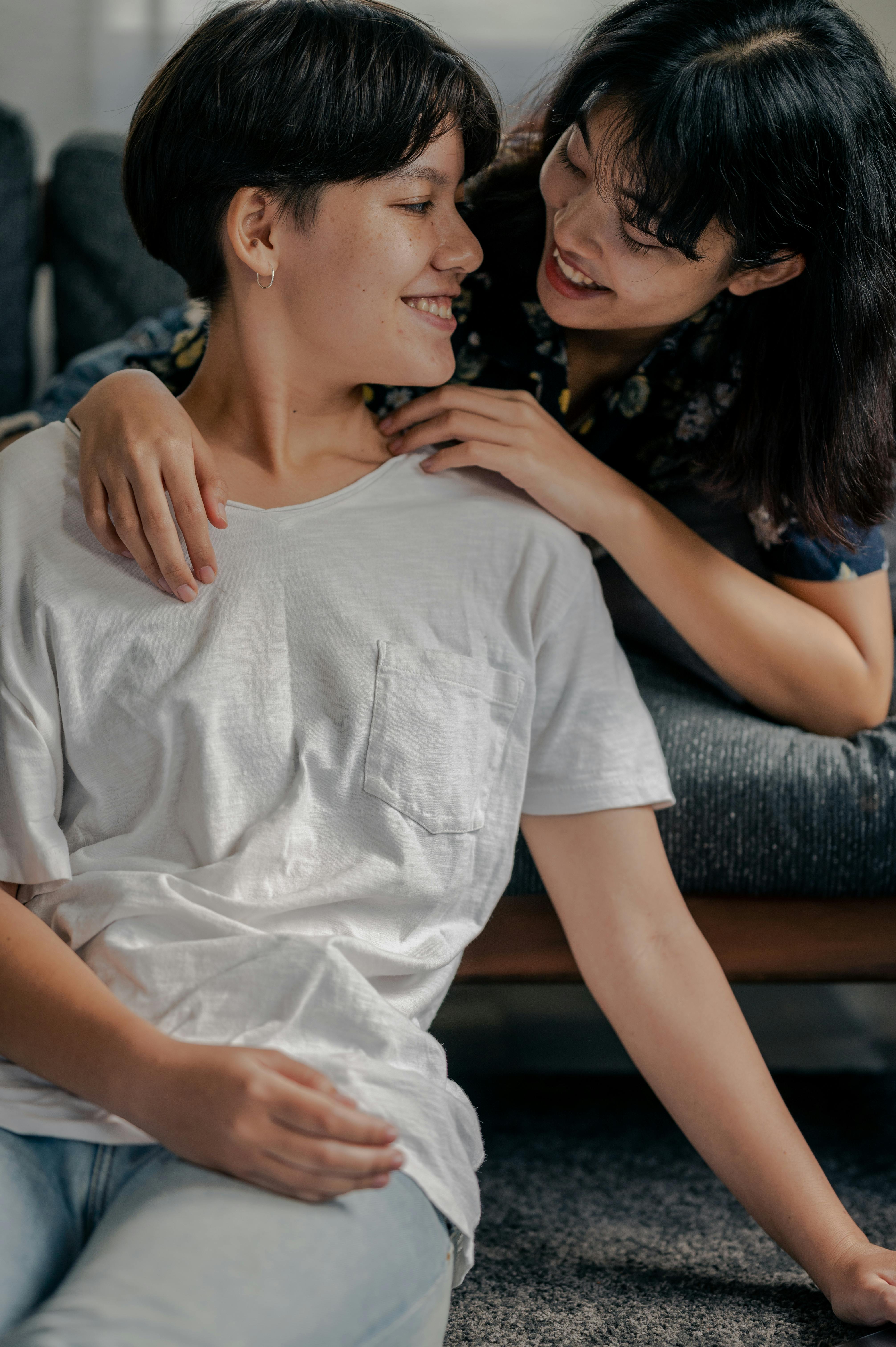 Happy Women Hugging · Free Stock Photo