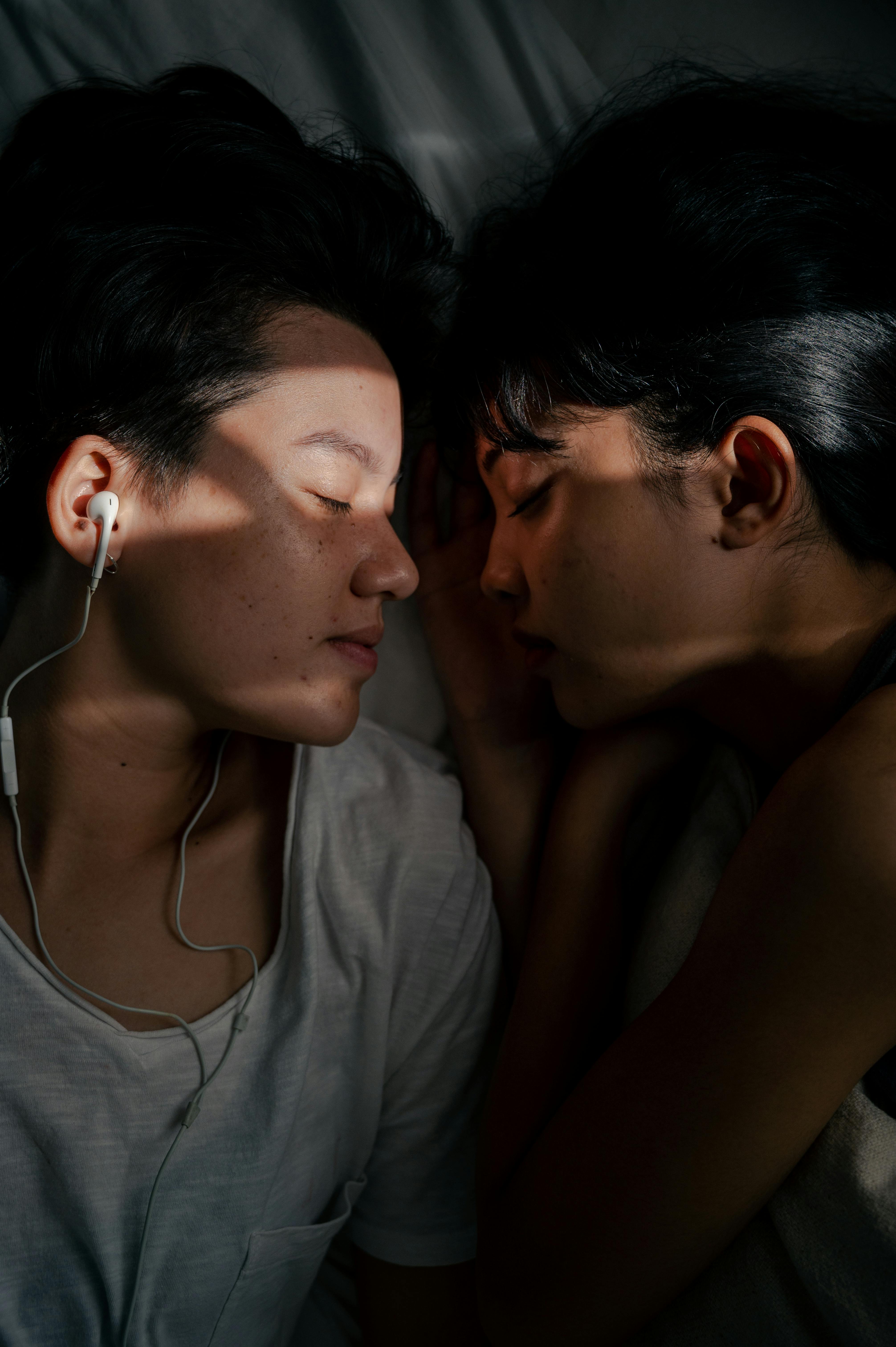 A Couple Sleeping Together · Free Stock Photo