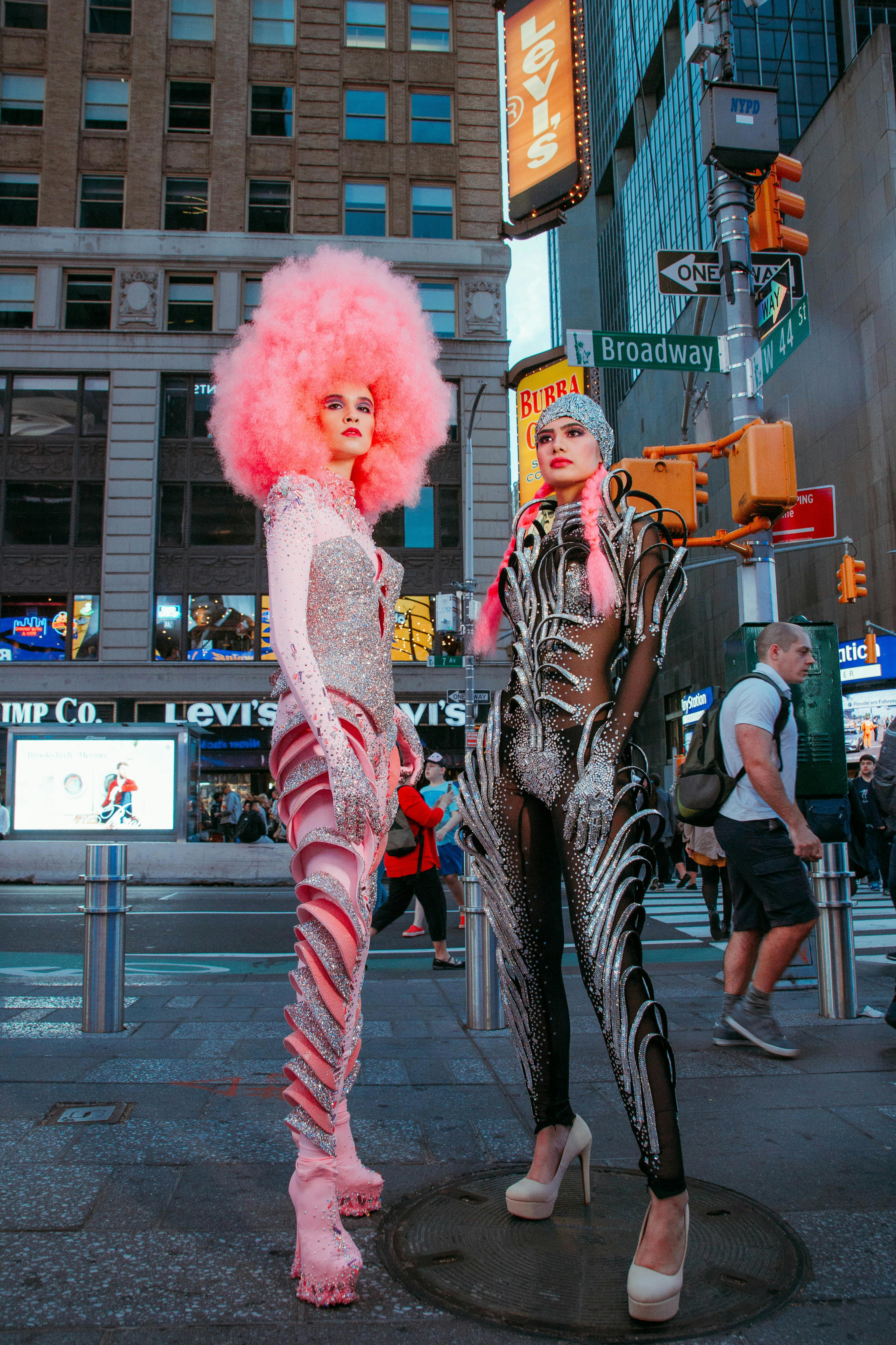 Two Drag Queens in Costumes · Free Stock Photo