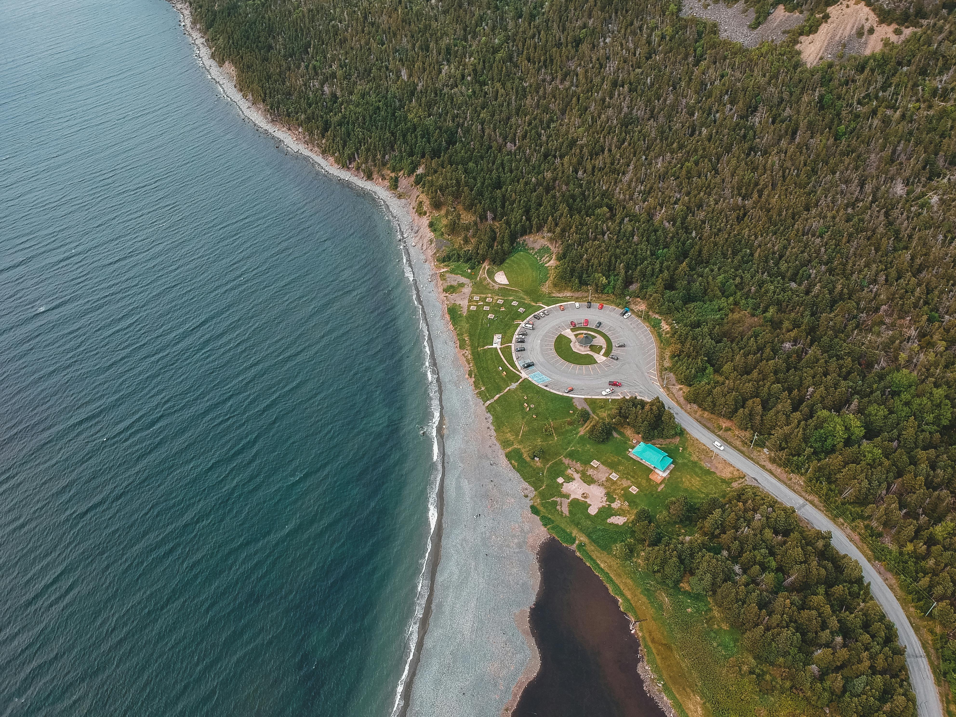 Aerial View Photo of Beach Shoreline · Free Stock Photo
