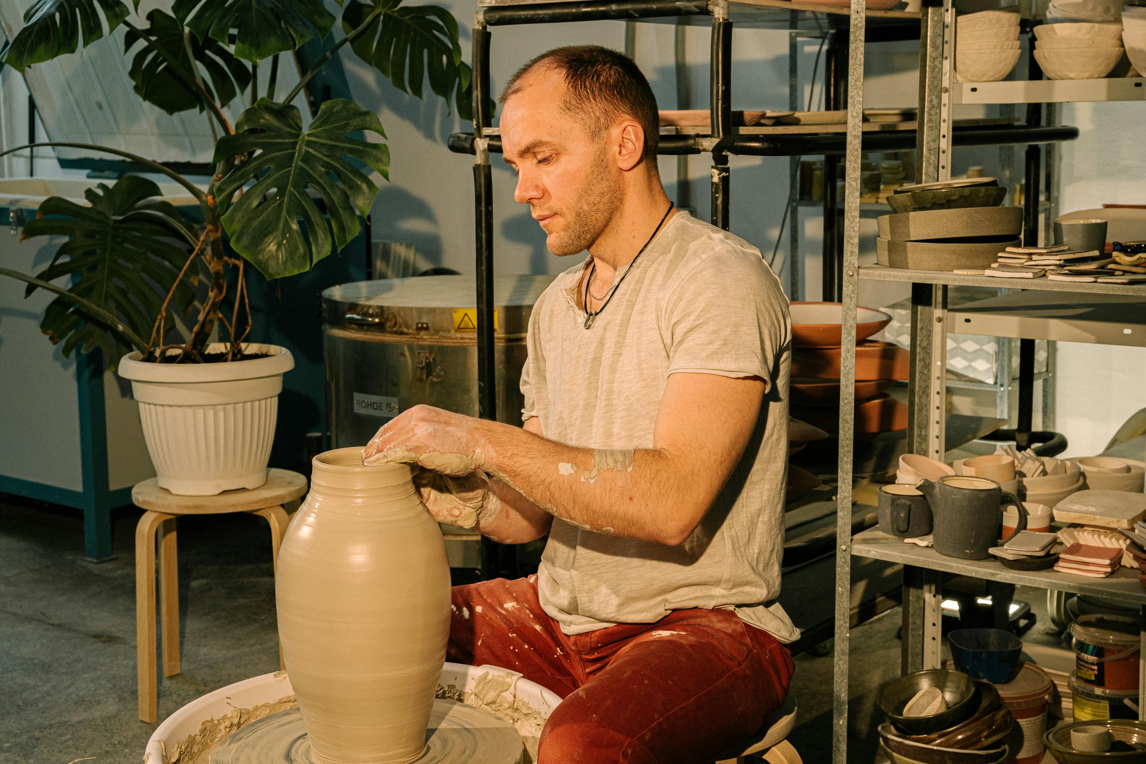 People Doing Pottery · Free Stock Photo