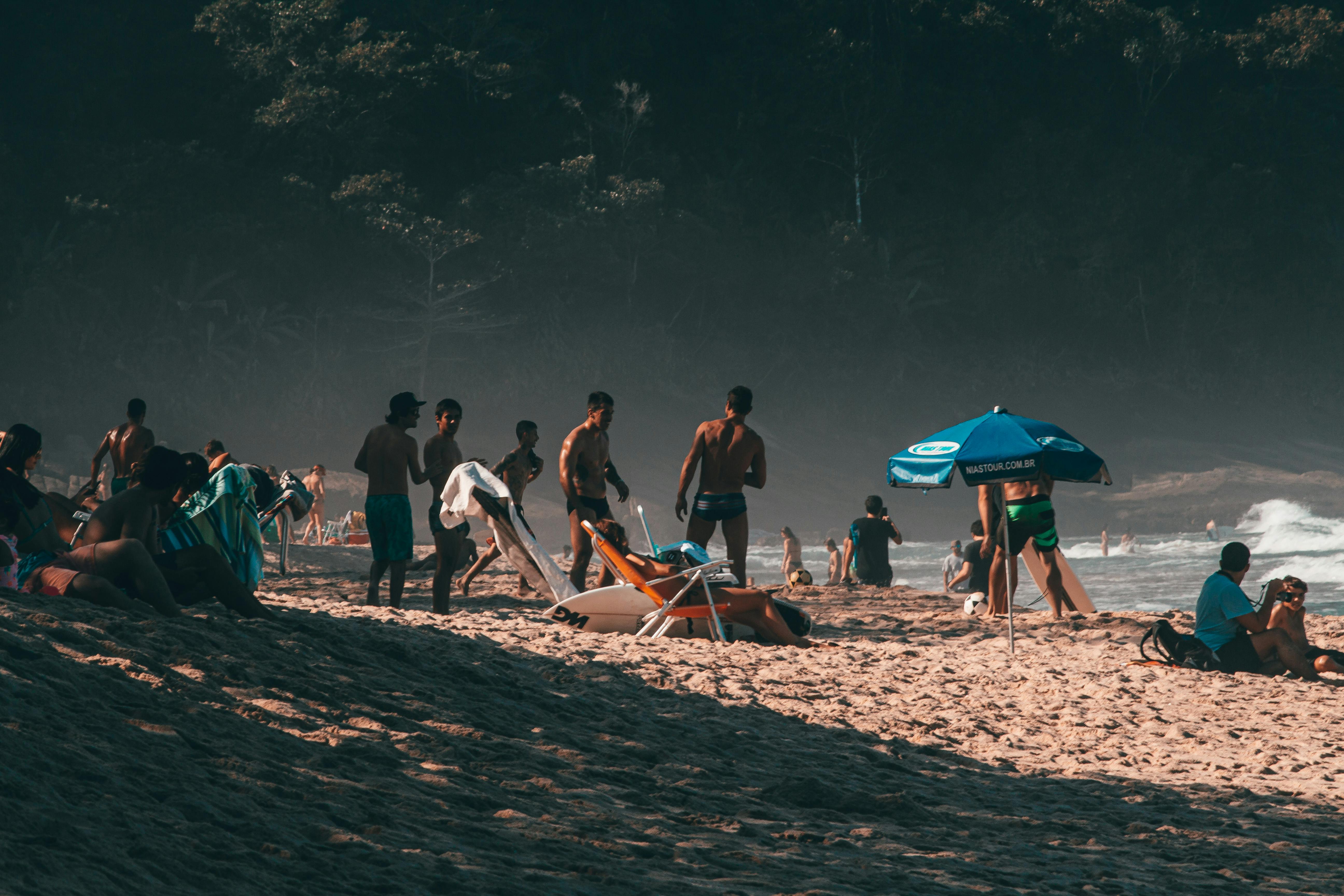 People Spending Time on Beach · Free Stock Photo