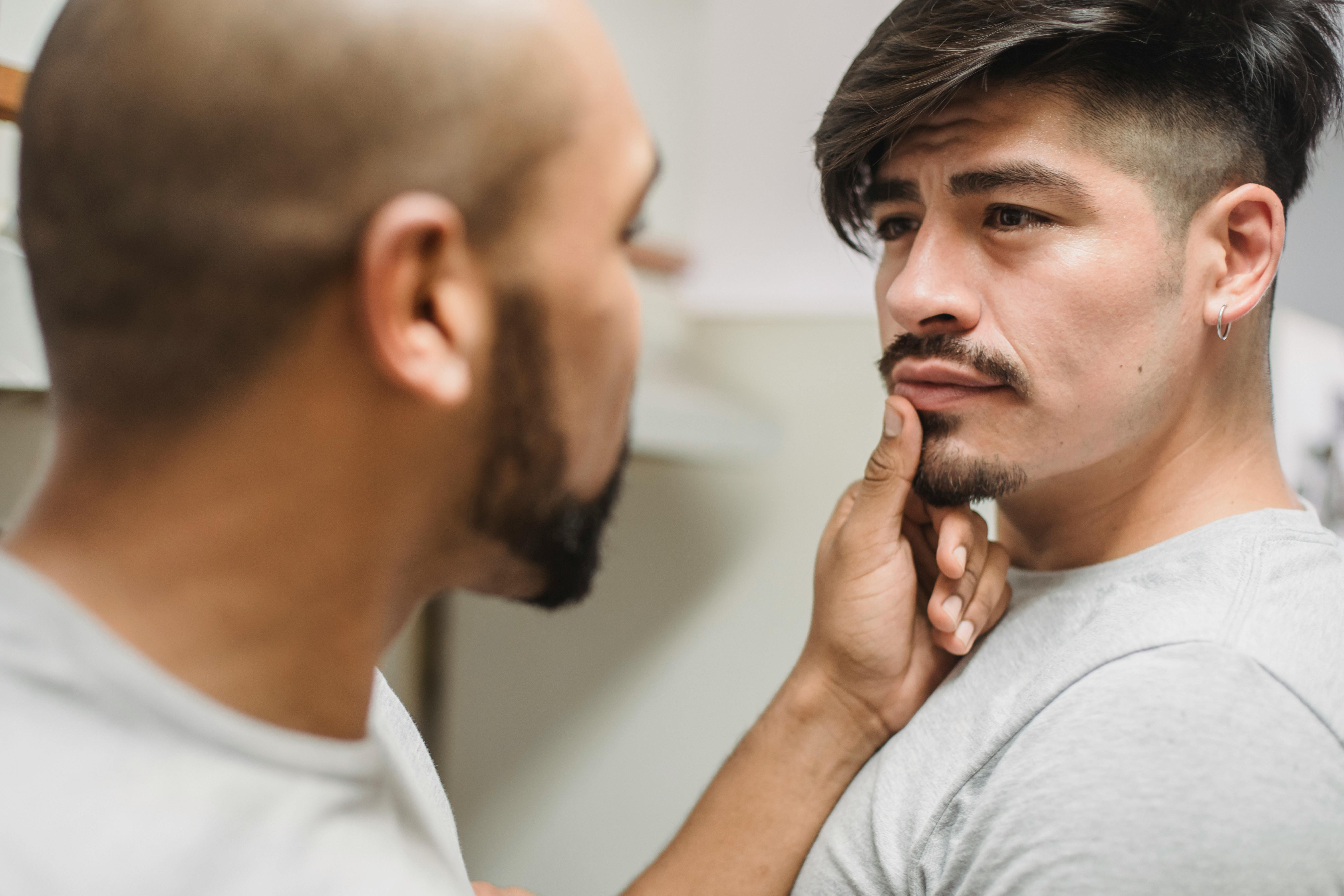 Couple Touching Face · Free Stock Photo
