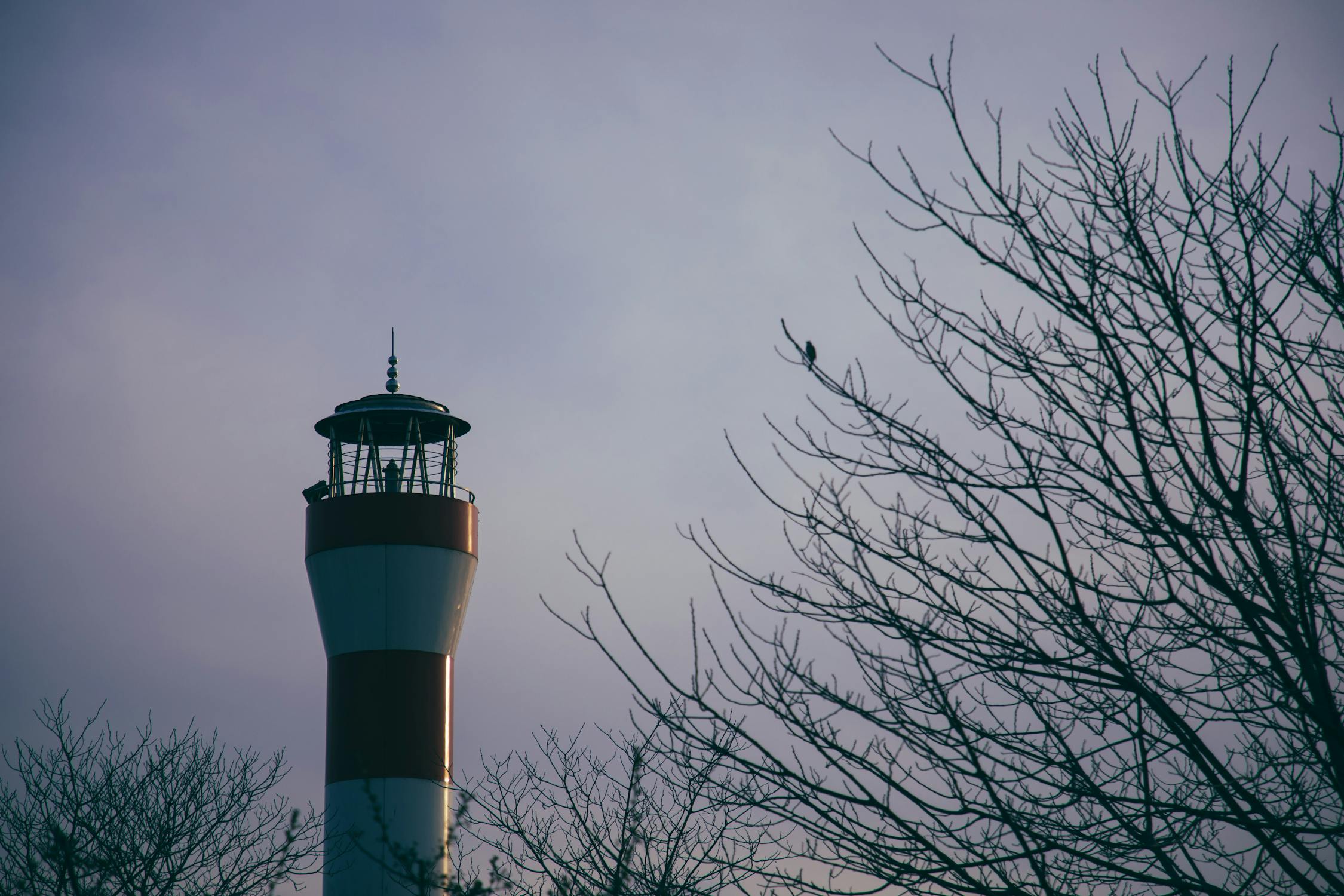 White and Black Lighthouse Under Cloudy Sky · Free Stock Photo White and Black Lighthouse Under Cloudy Sky · Free Stock Photo