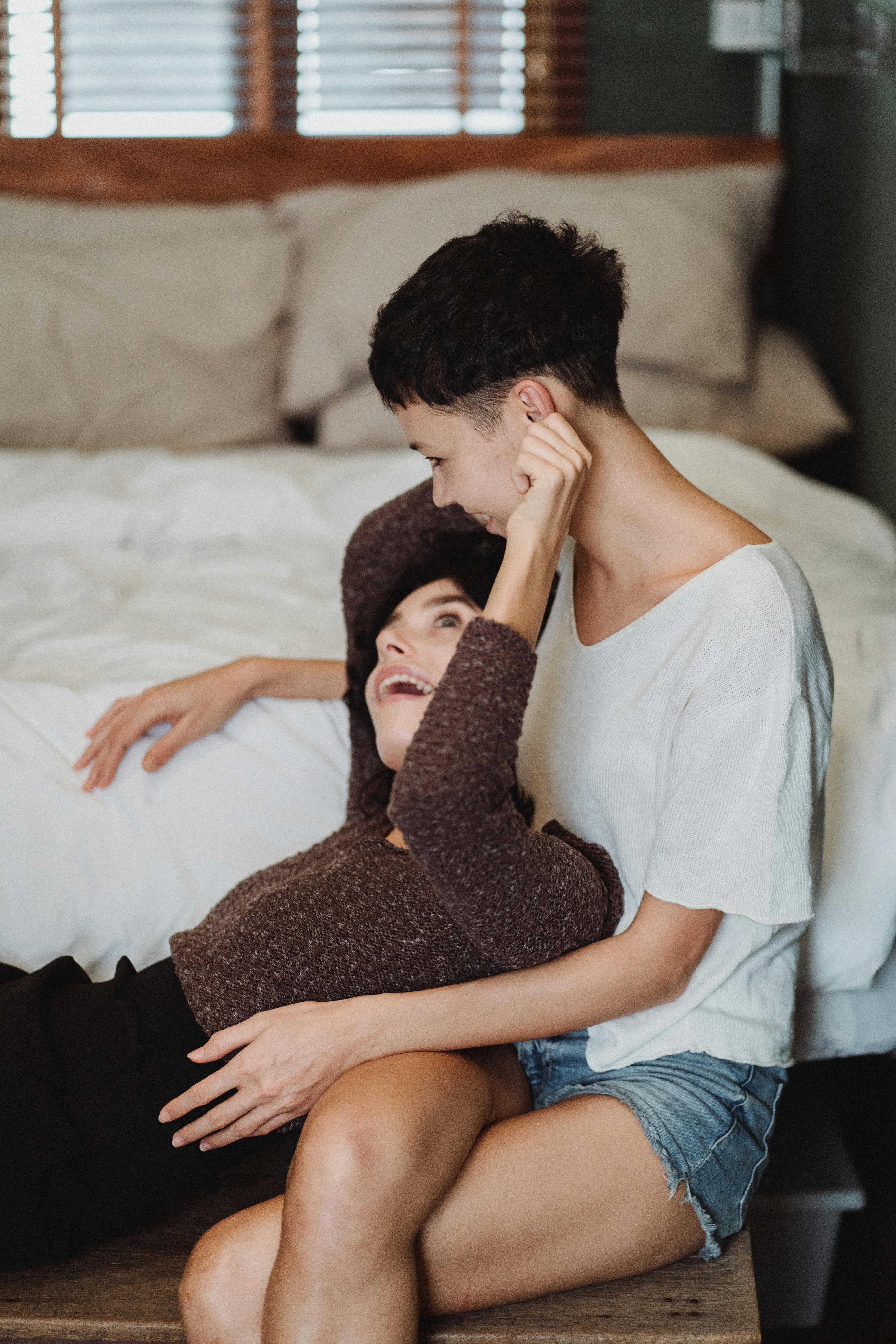Two Women Showing each other Affection · Free Stock Photo