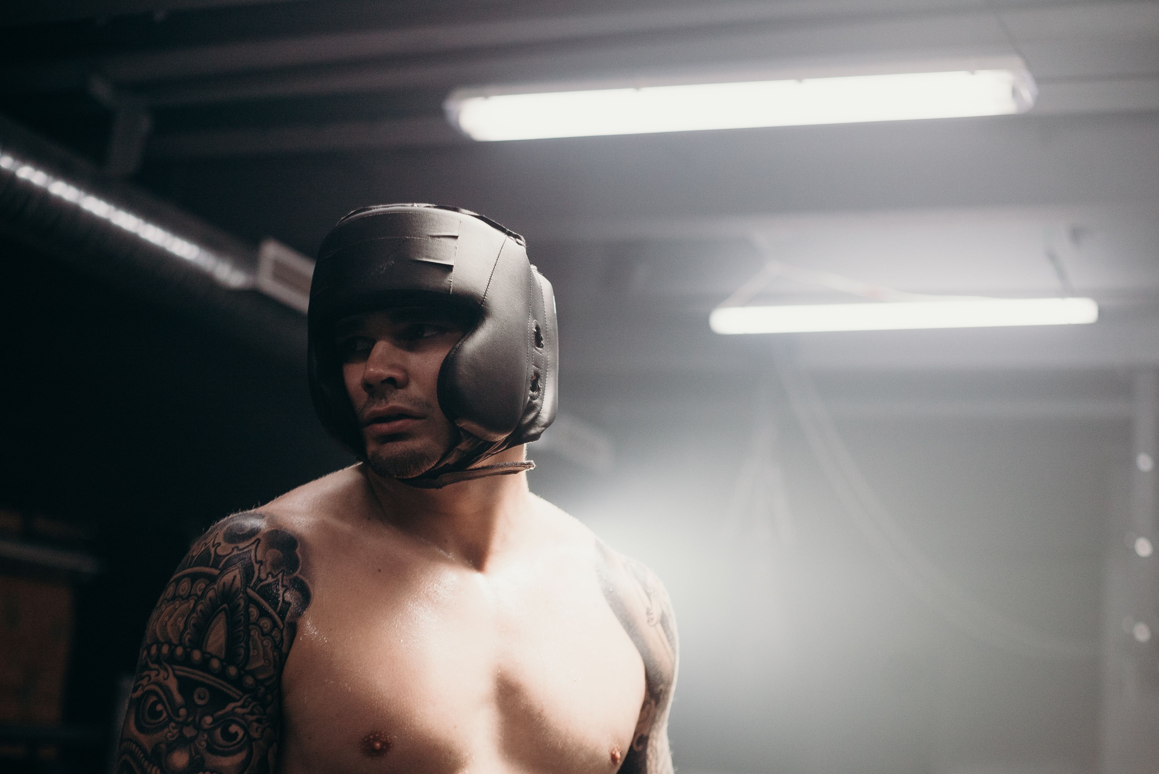 Man in Black Boxing Gloves · Free Stock Photo