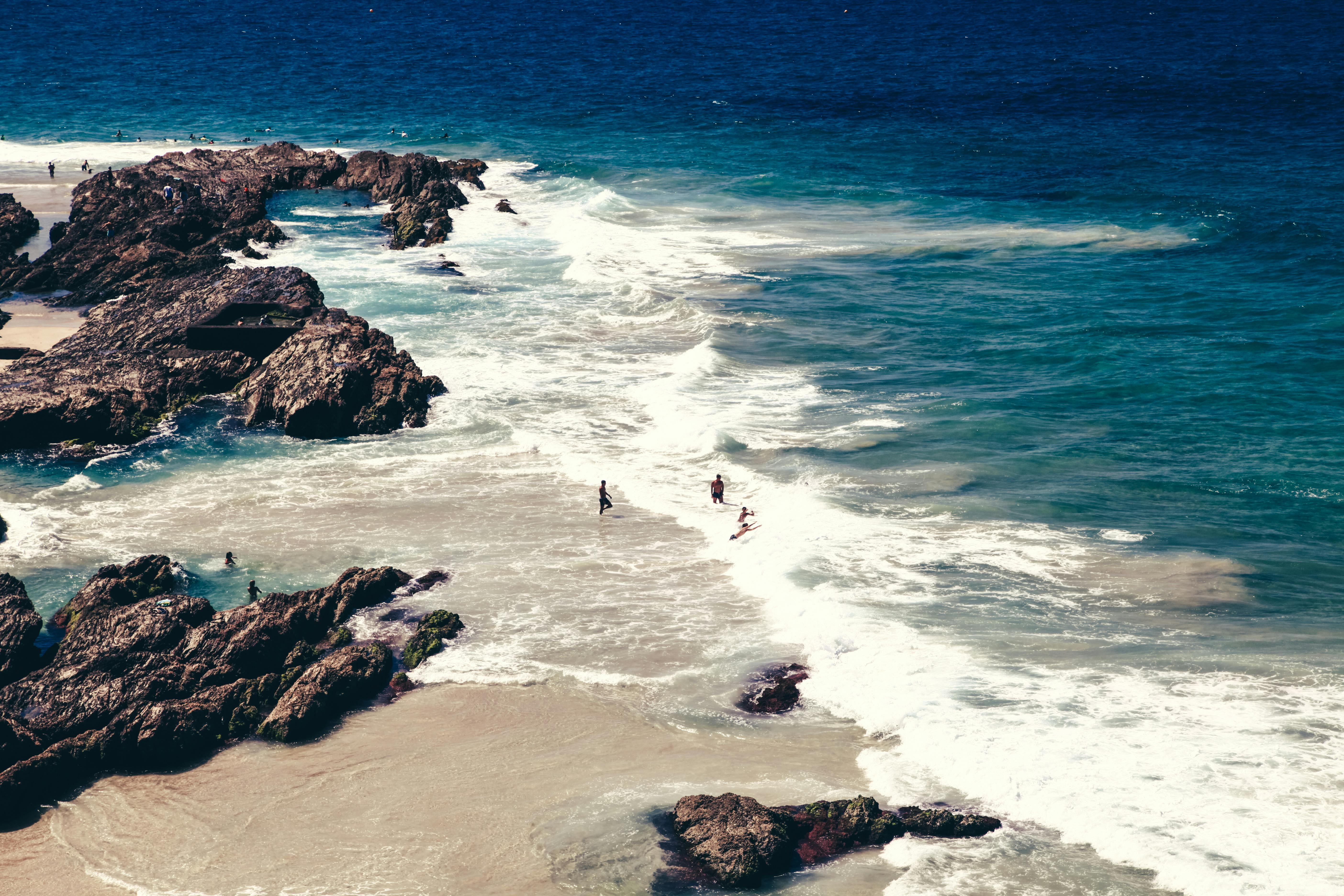 People on the Beach · Free Stock Photo