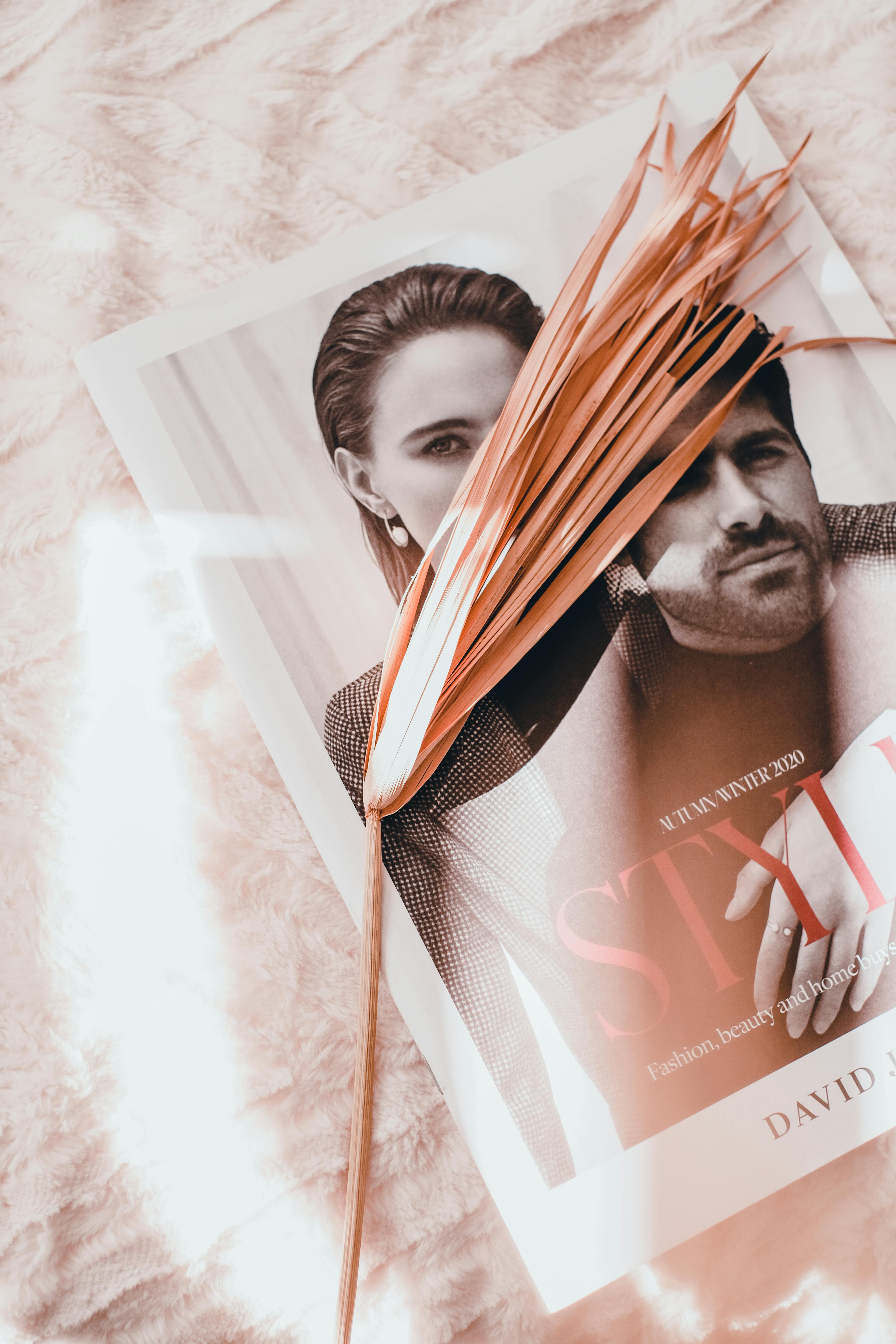 Delicate Decoration and Magazine · Free Stock Photo