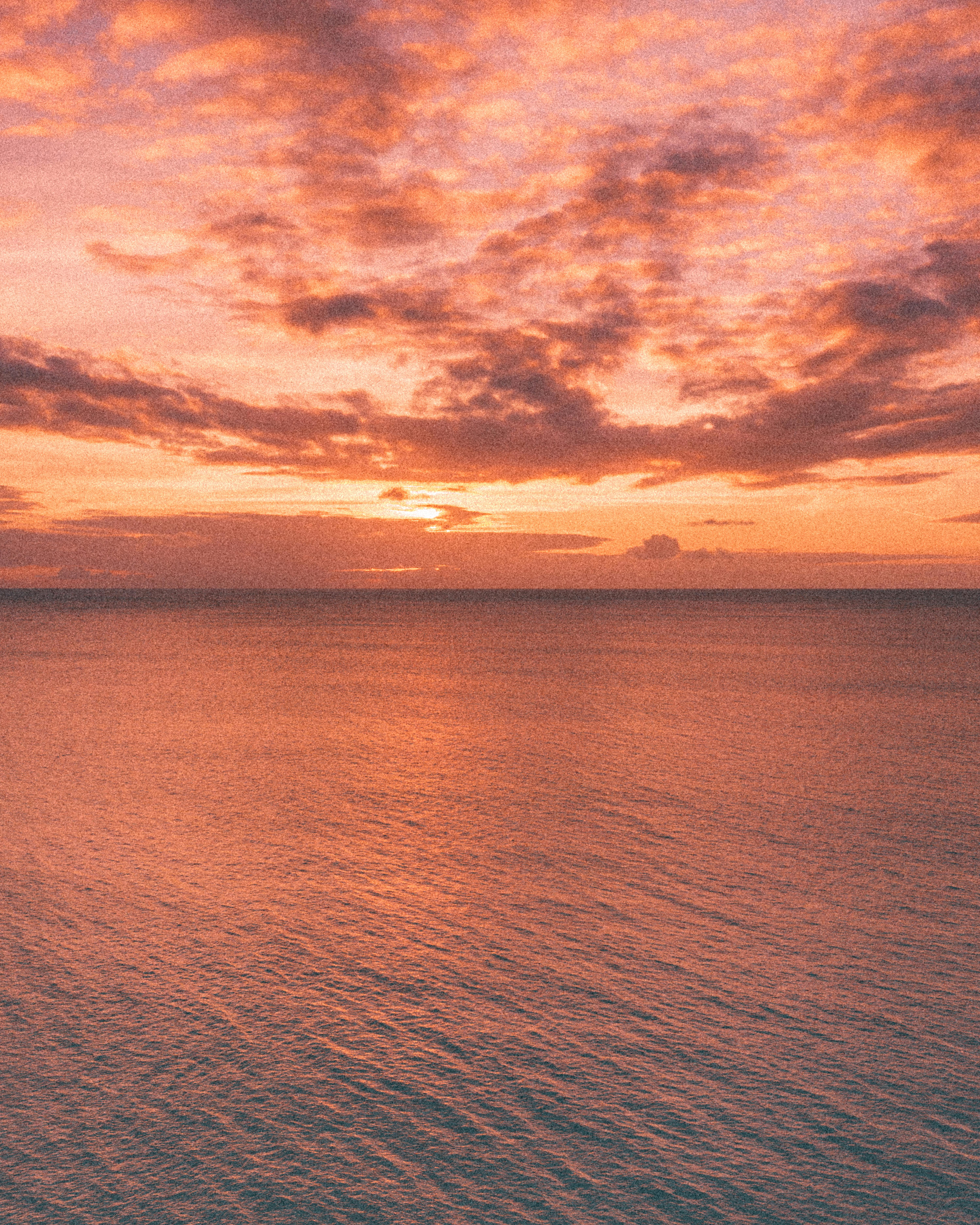 Pink Sunset over Water · Free Stock Photo