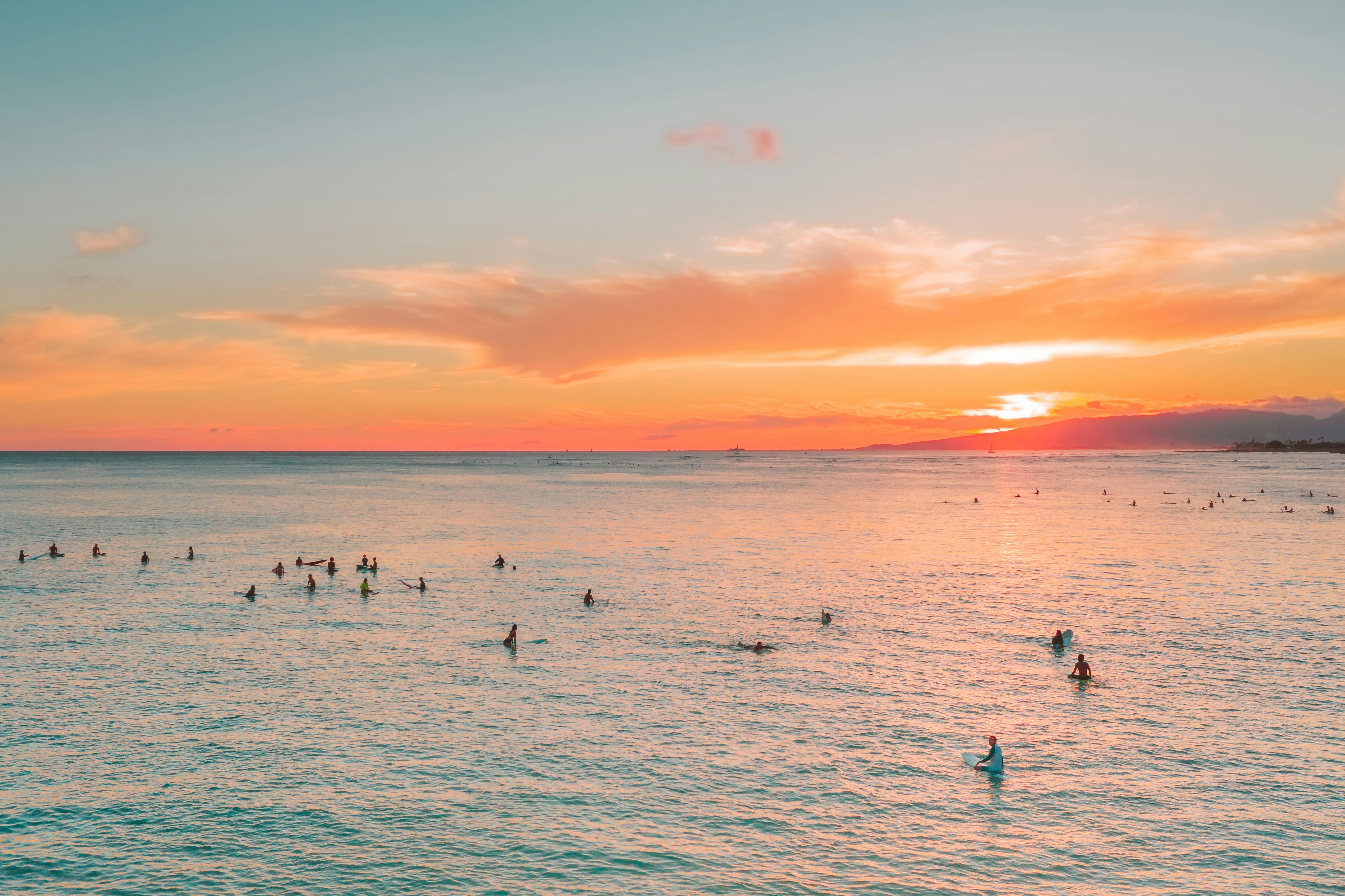 Person Floating on Water at Daytime · Free Stock Photo
