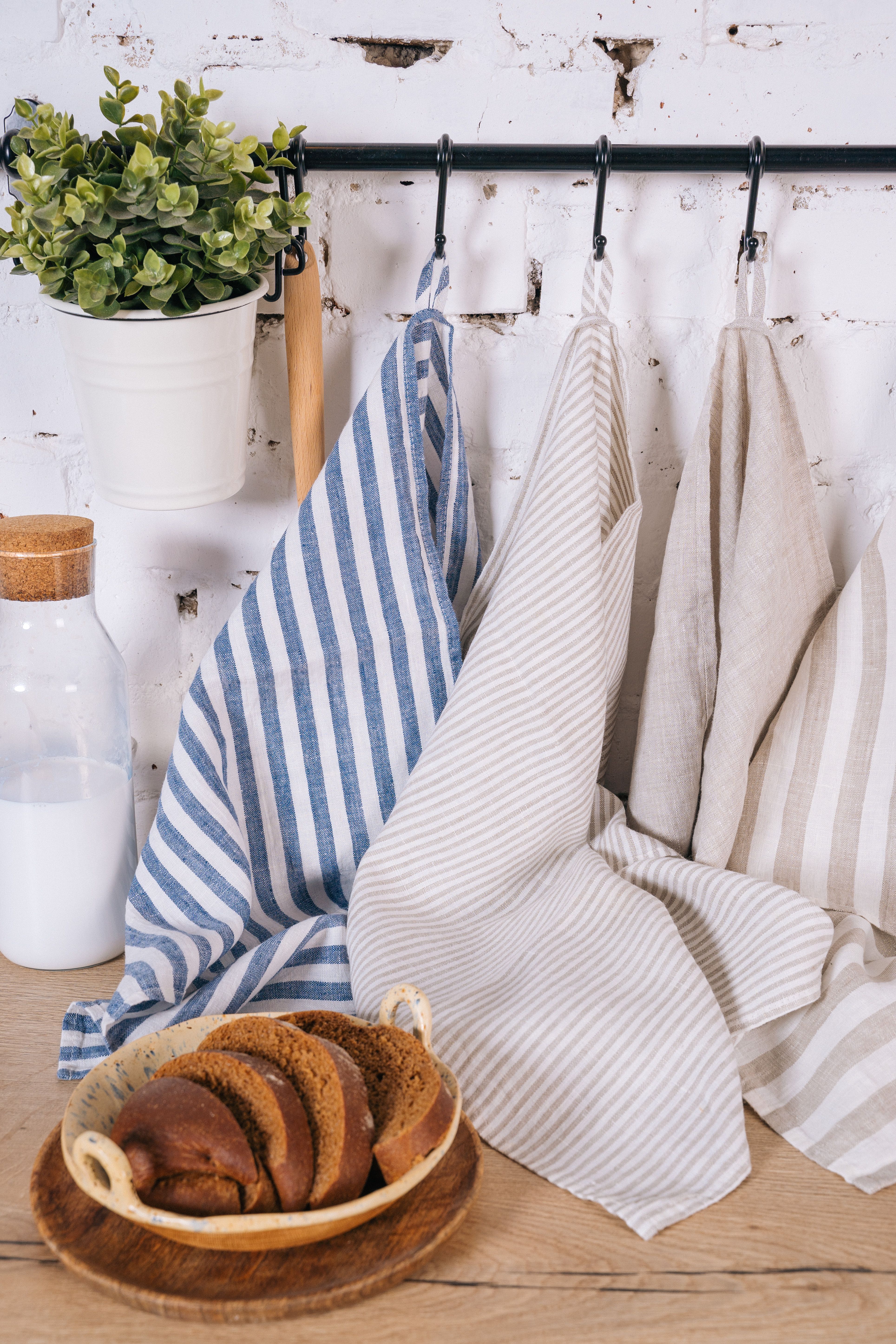Kitchen Towels on the Table · Free Stock Photo