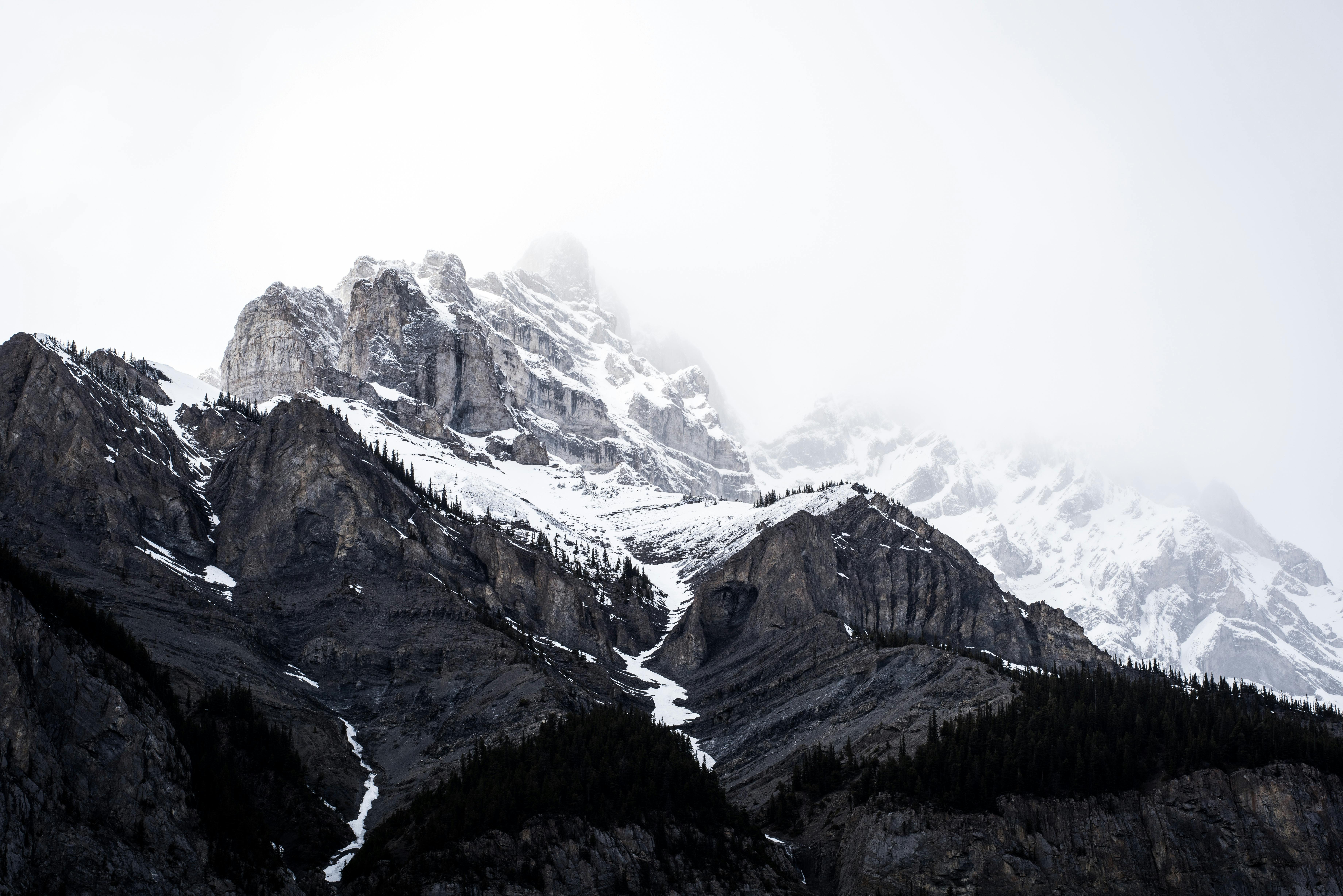Landscape Photograph of Snow-capped Mountains · Free Stock Photo