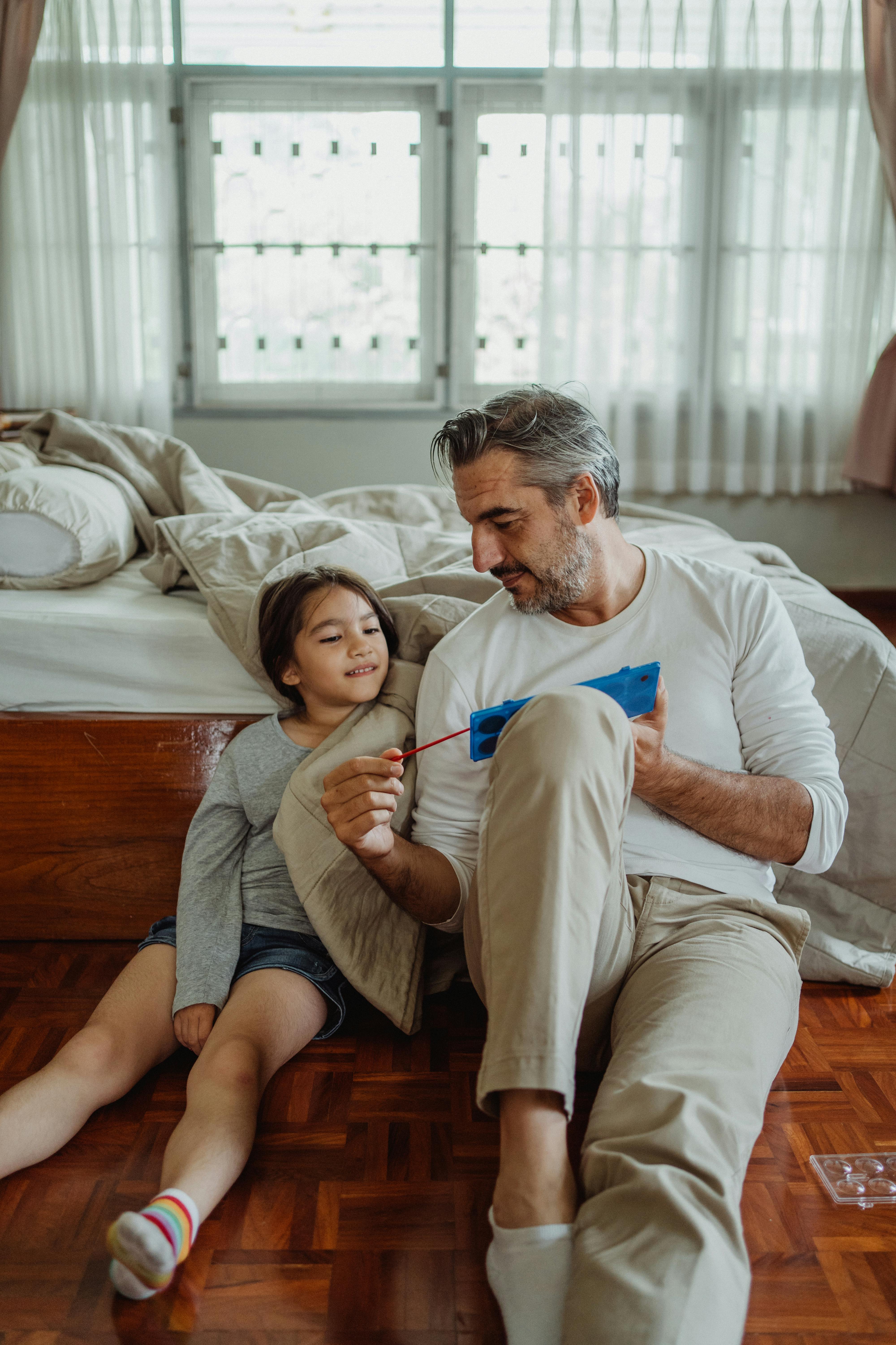 A Father Spending Time with His Daughter · Free Stock Photo