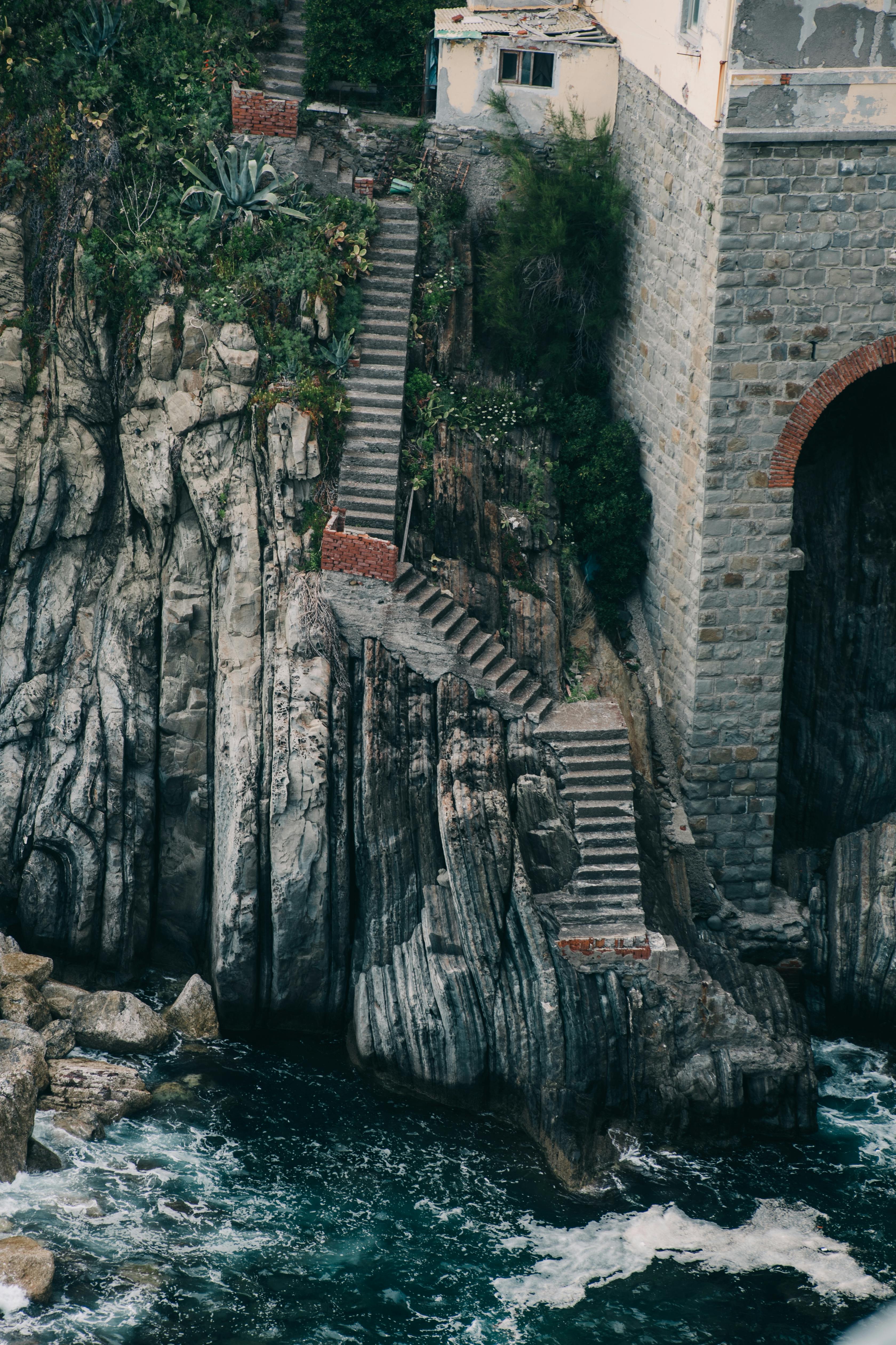 View of Steps in a Cliff · Free Stock Photo