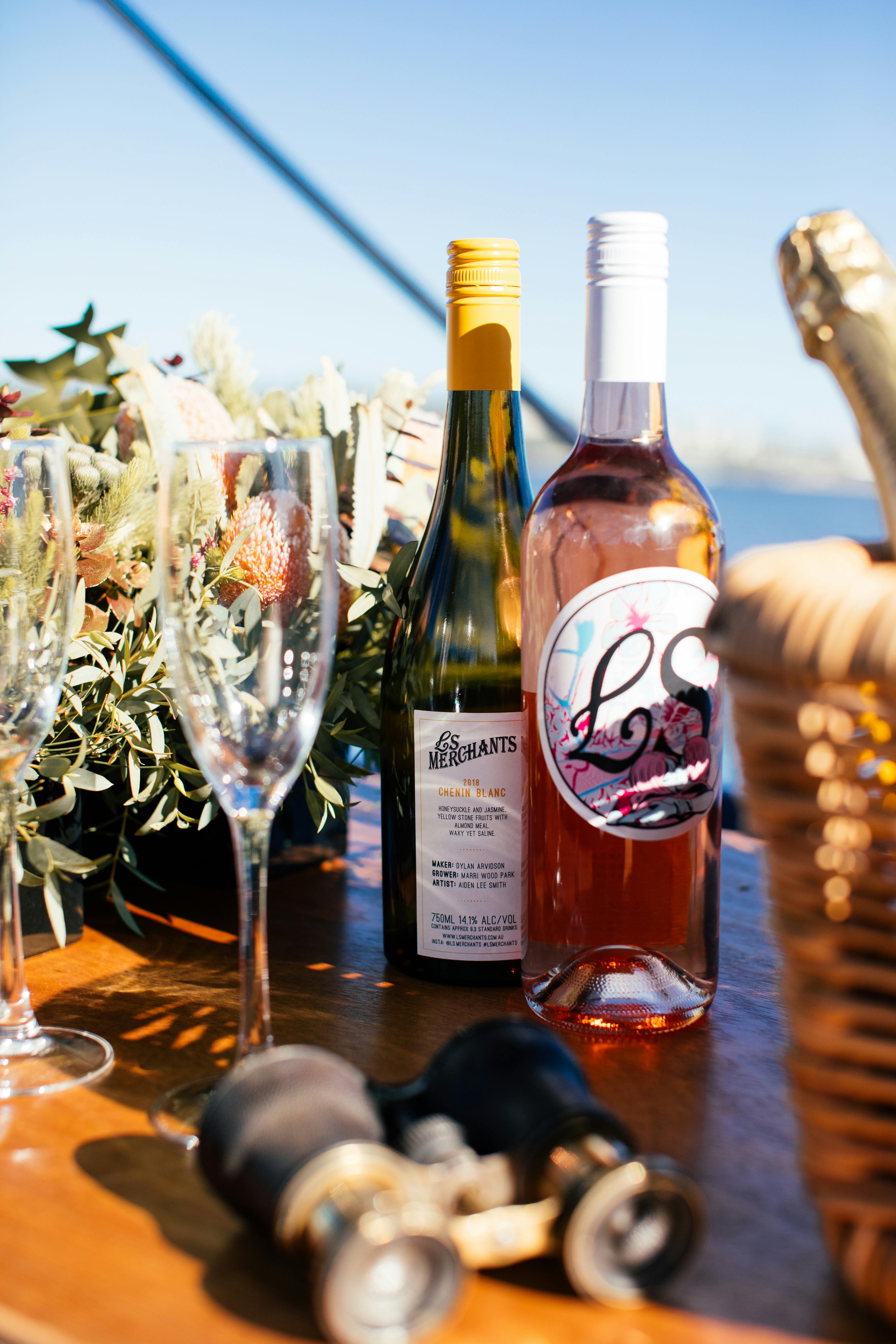 Photo of Two Bottles of Wine · Free Stock Photo