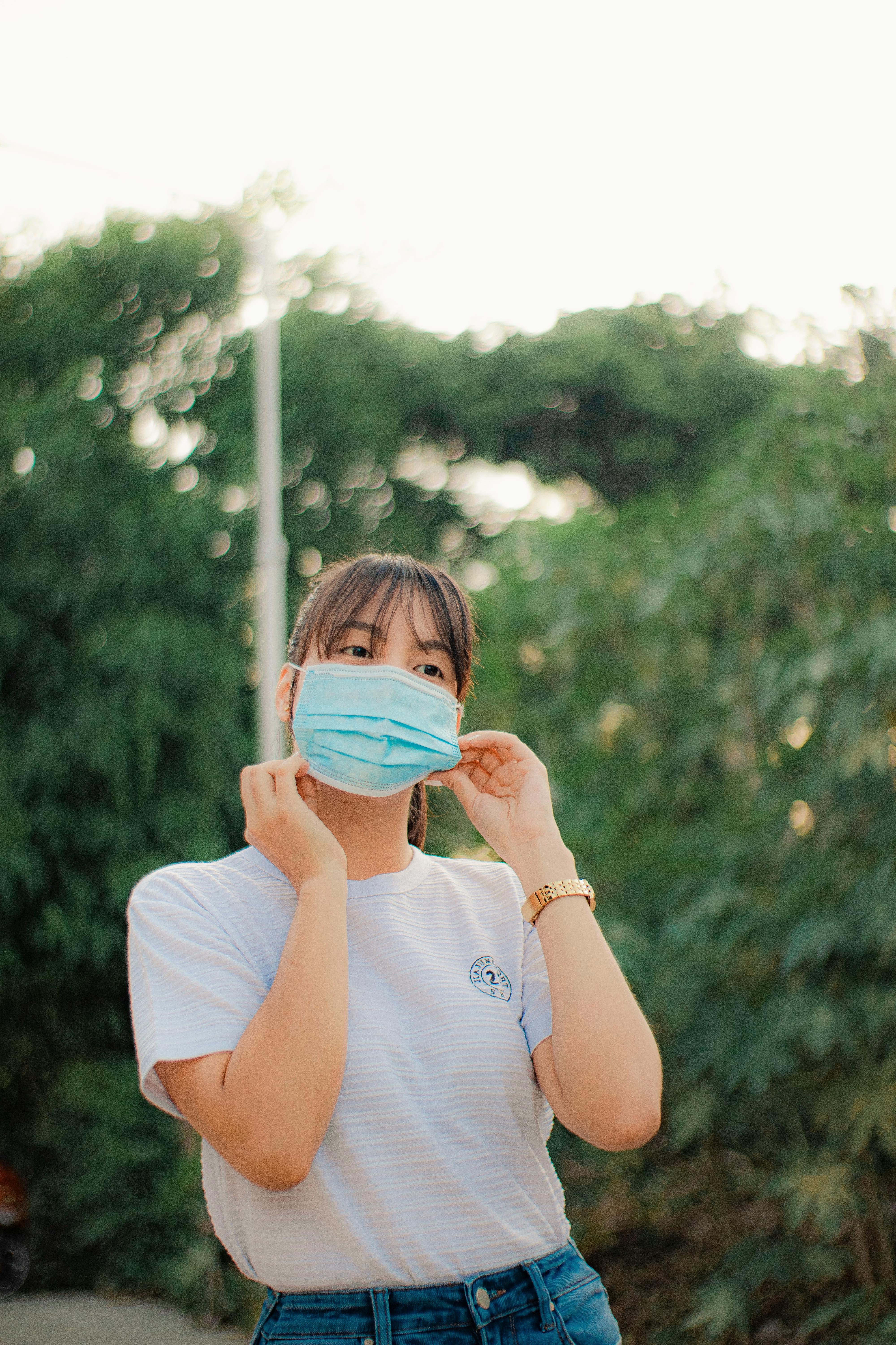 Woman Wearing Face Mask · Free Stock Photo