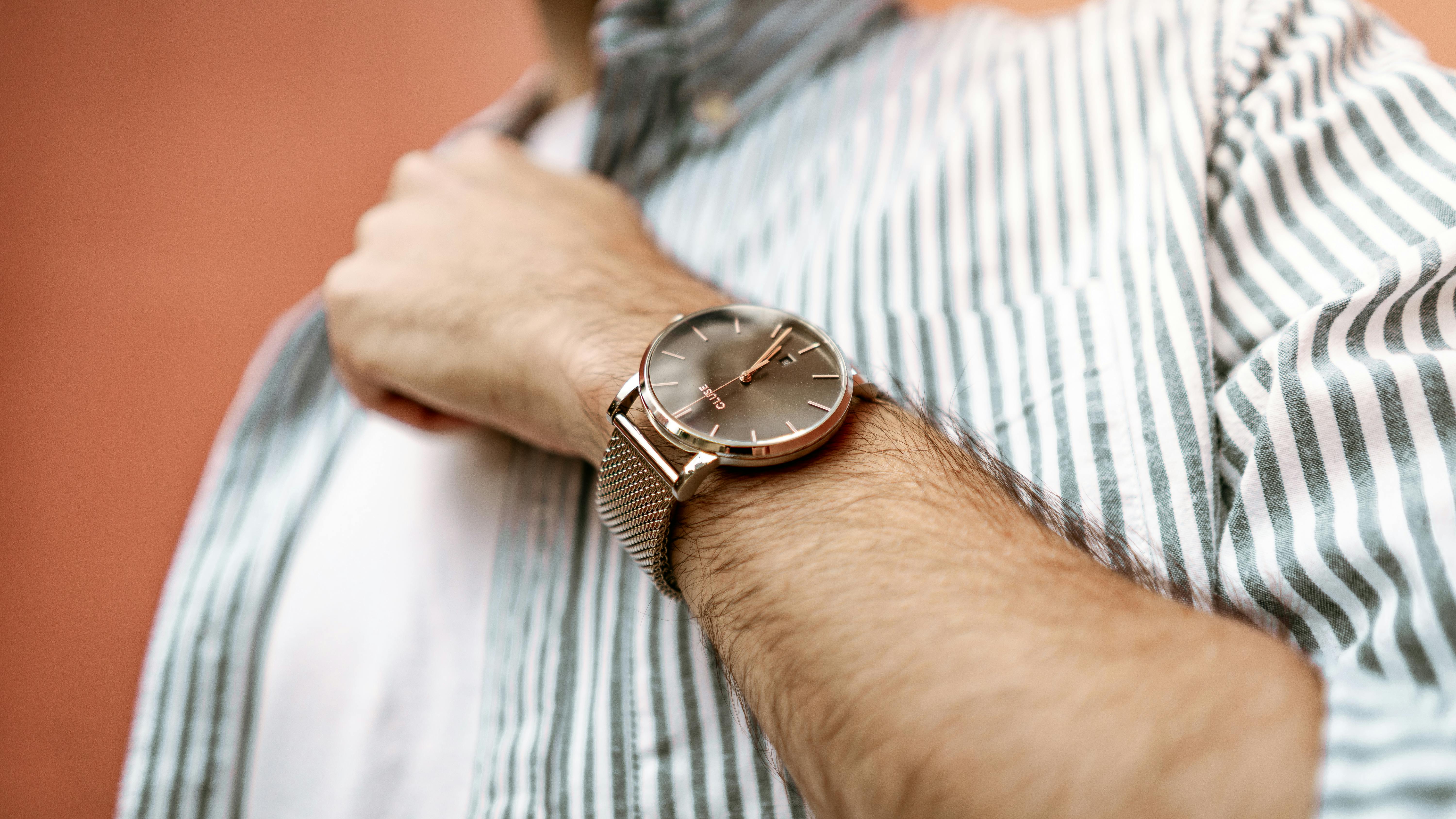 Person Wearing a Wristwatch · Free Stock Photo
