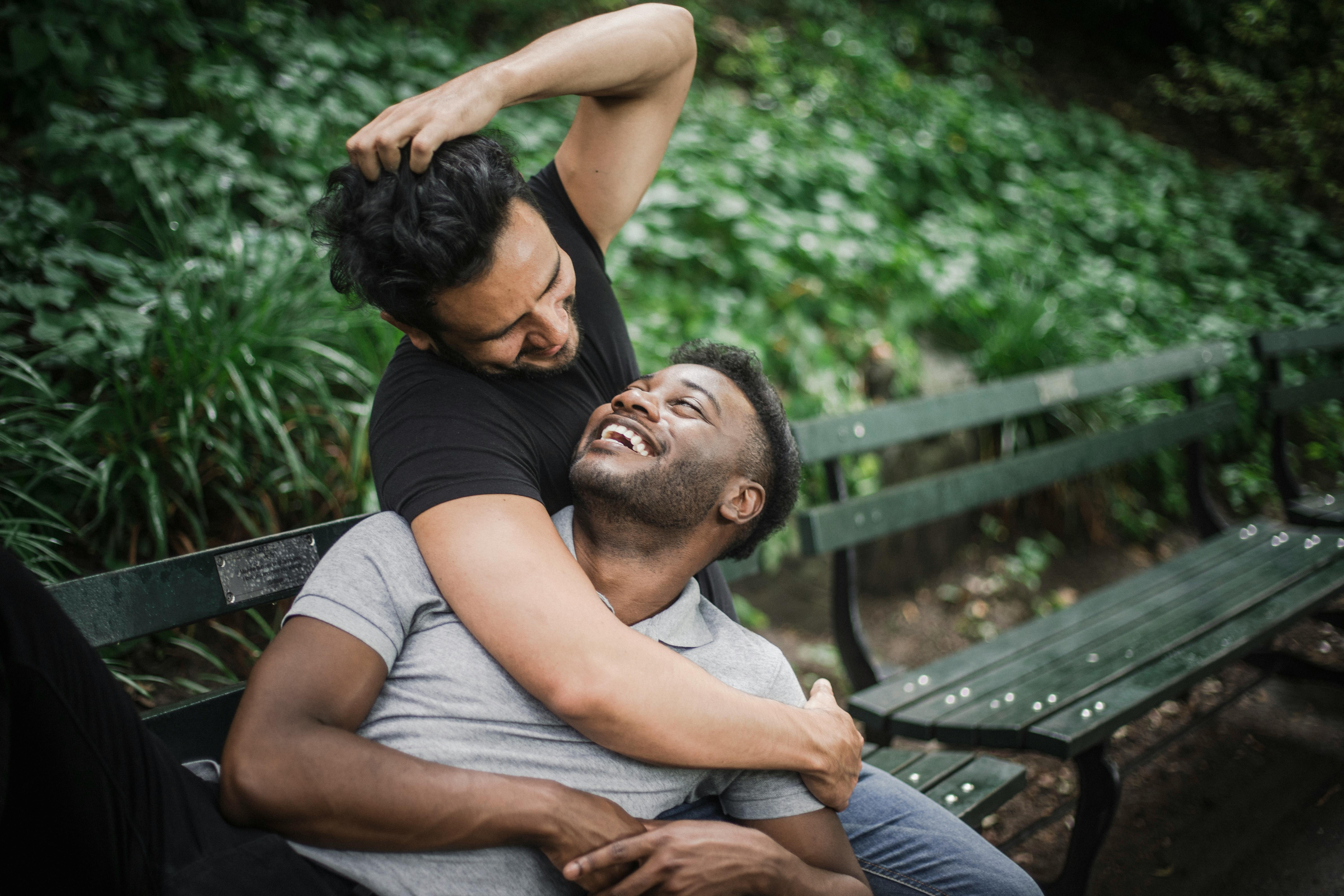 Photograph of Men Laughing Together · Free Stock Photo