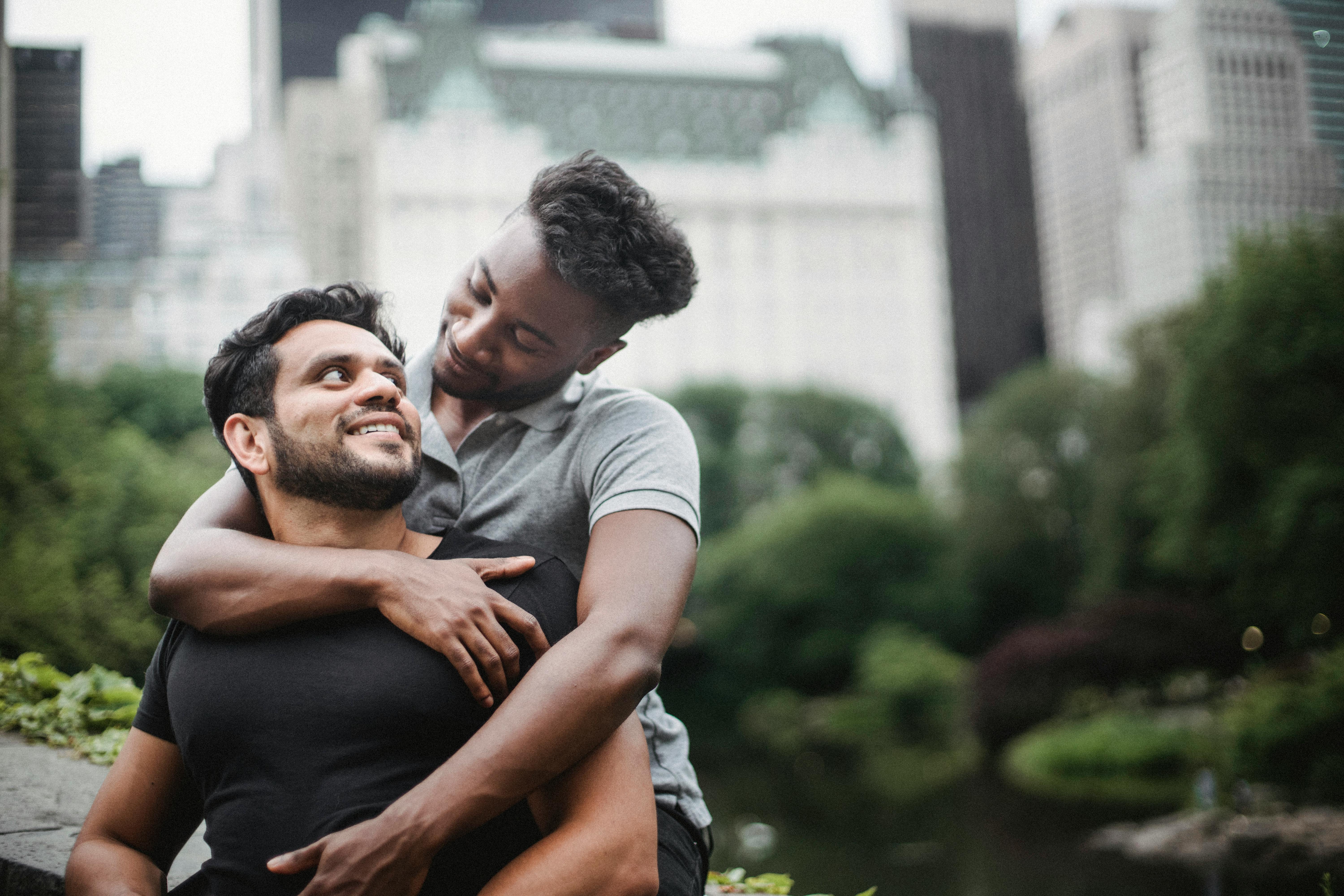 A Couple Looking at Each Other · Free Stock Photo