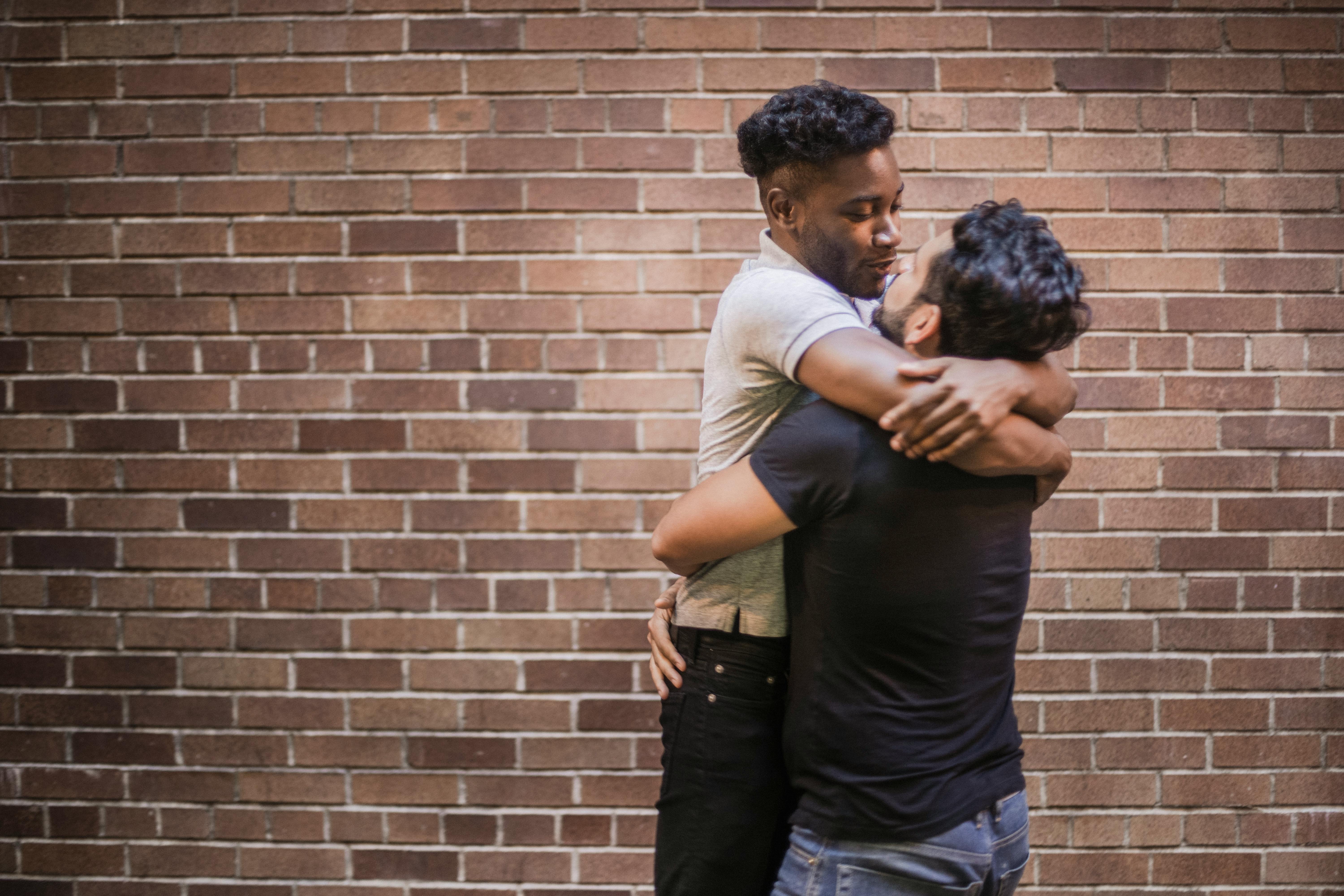 Man Lifting Up His Boyfriend · Free Stock Photo