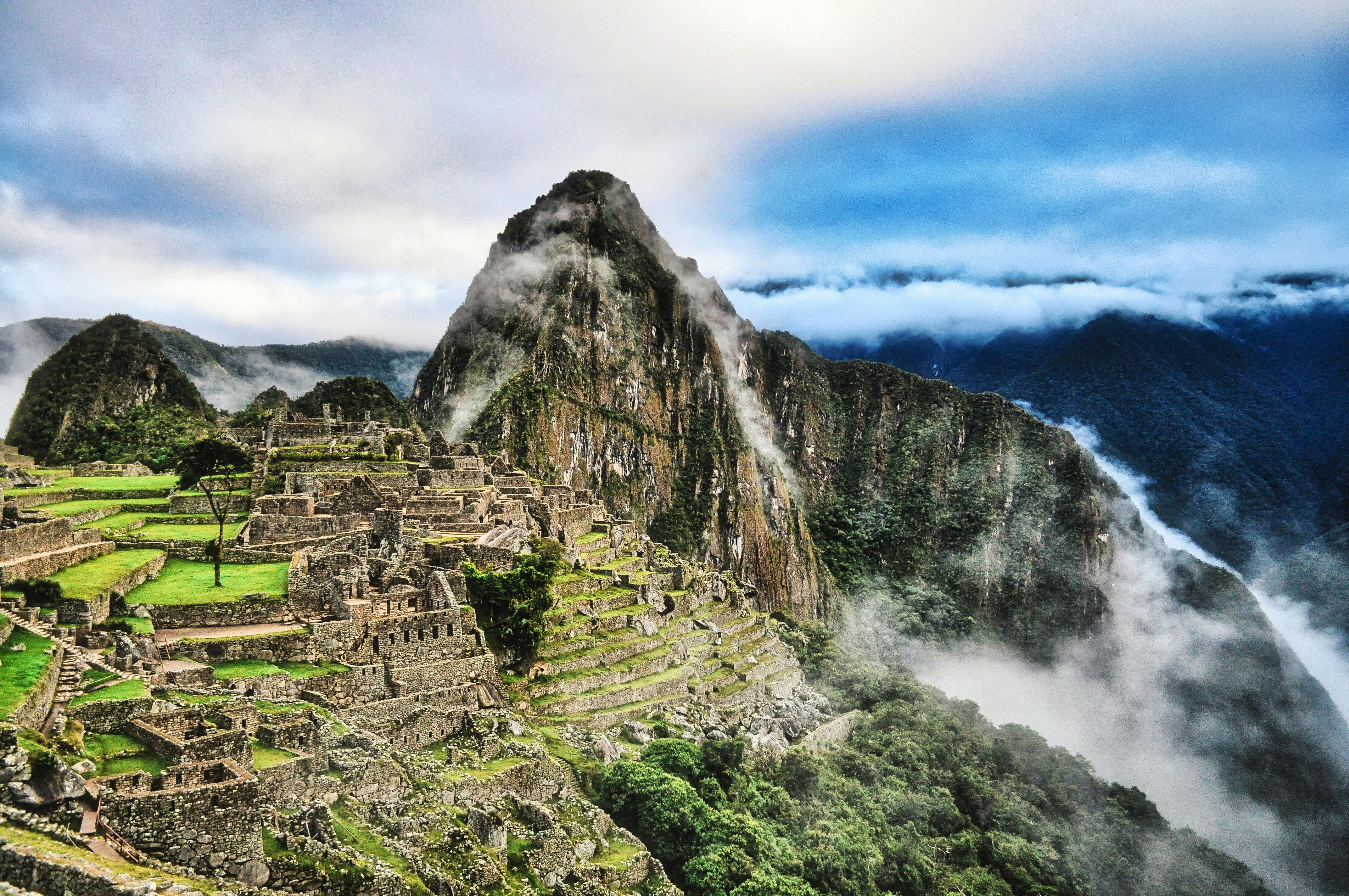 Aerial Photography of Machu Picchu in Peru · Free Stock Photo